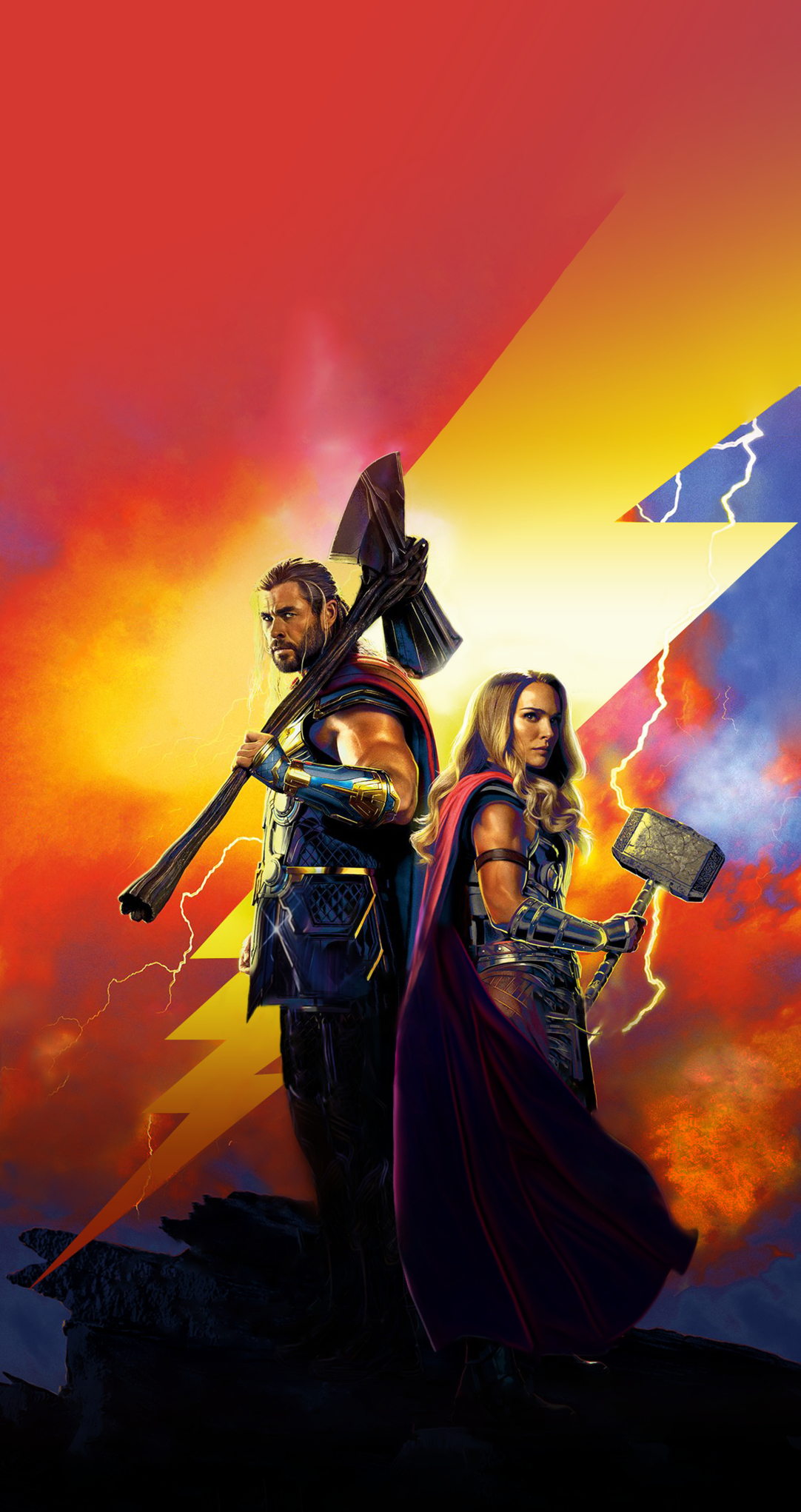 1082x2042 Official Thor Love and Thunder Poster Cool 1082x2042 ...