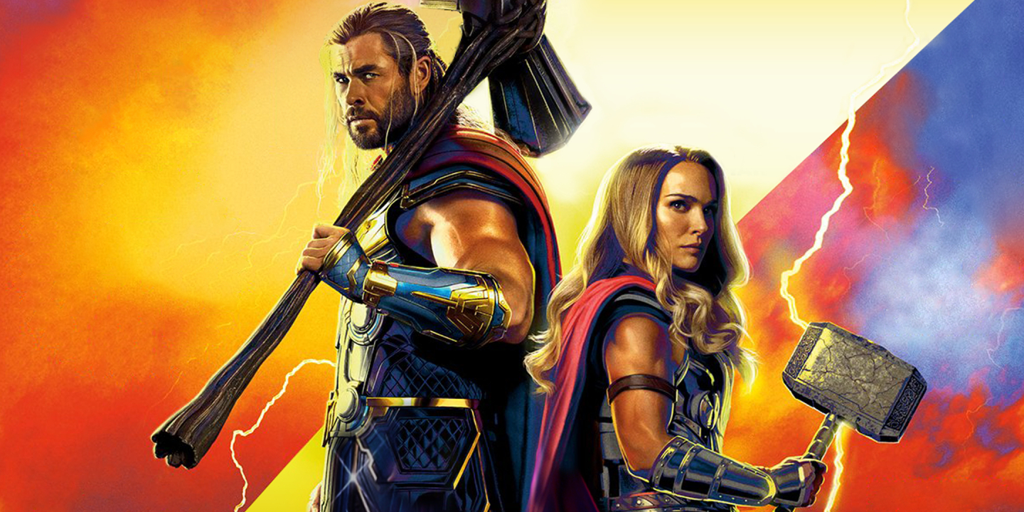 1440x720 Resolution Official Thor Love and Thunder Poster Cool 1440x720 ...