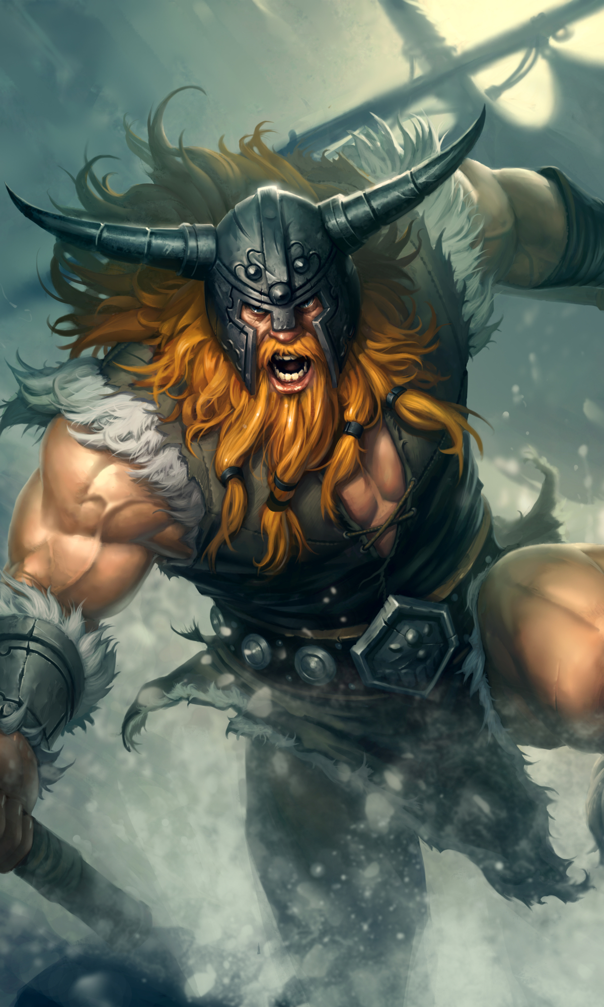 1200x2000 Resolution Olaf 8K League Of Legends 1200x2000 Resolution ...
