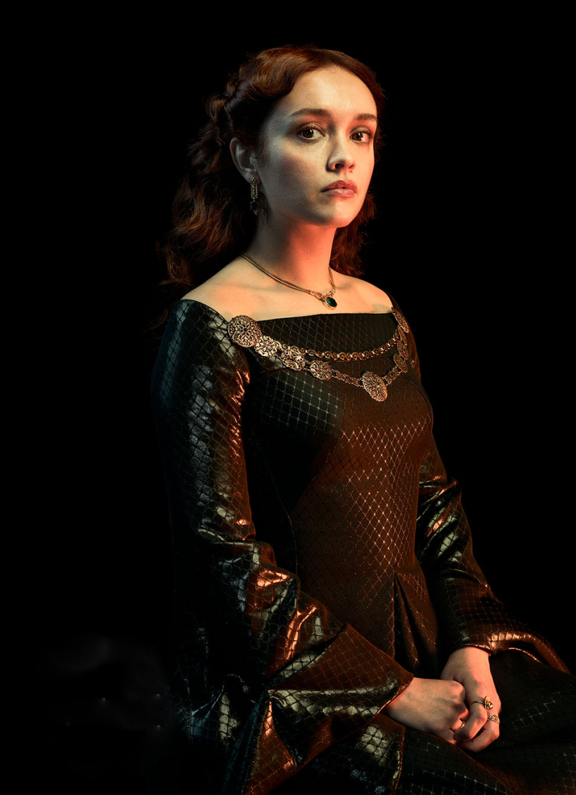 840x1160 Olivia Cooke as Alicent Hightower HD House Of The Dragon ...
