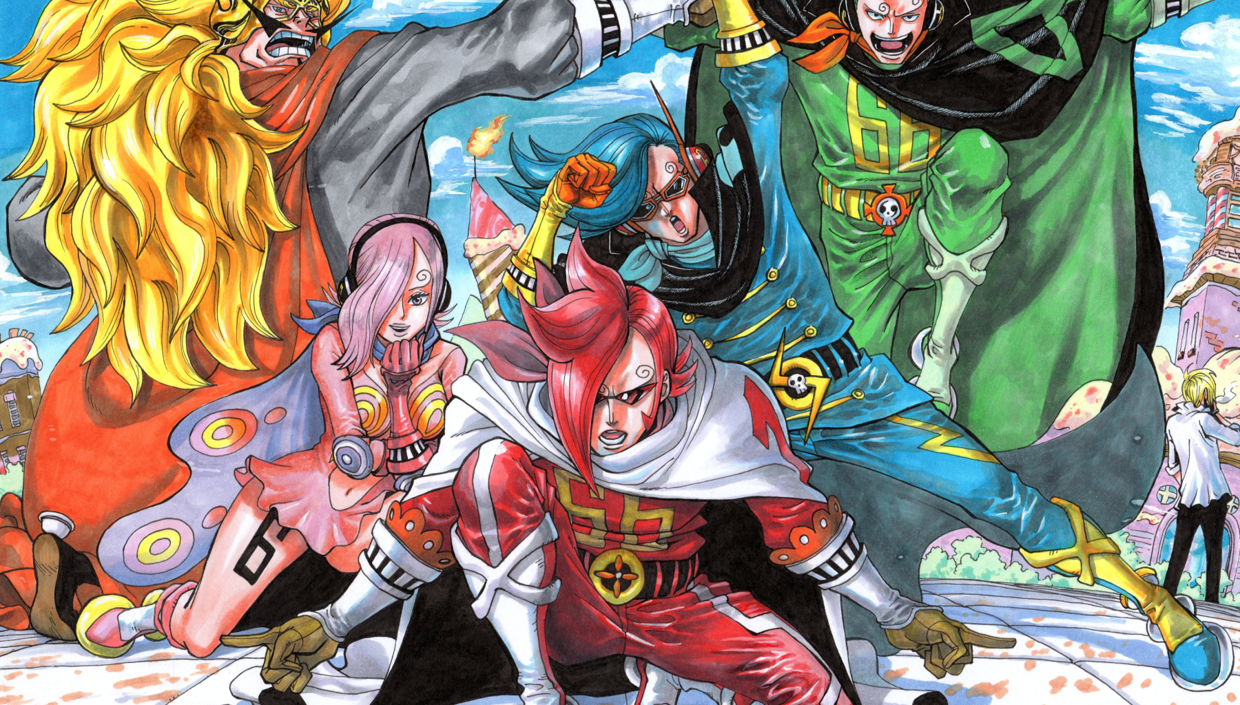 1800x1024 Resolution One Piece 4k Cool Poster 1800x1024 Resolution ...