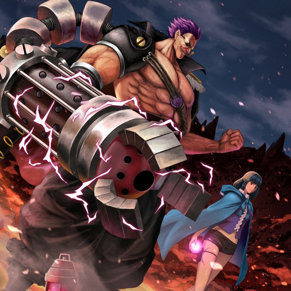 1000x1000 Resolution One Piece Digital Poster 1000x1000 Resolution ...
