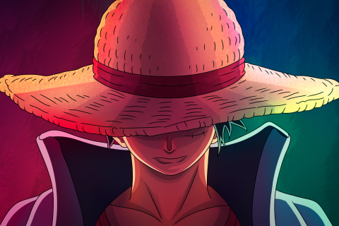 480x320 One Piece HD Luffy Cool Art 480x320 Resolution Wallpaper, HD ...