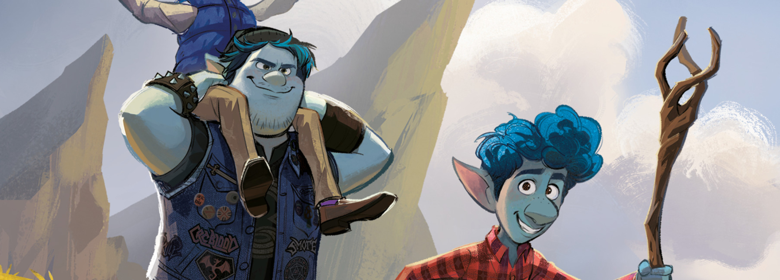 2500x900 Resolution Onward Movie Characters Art 2500x900 Resolution ...
