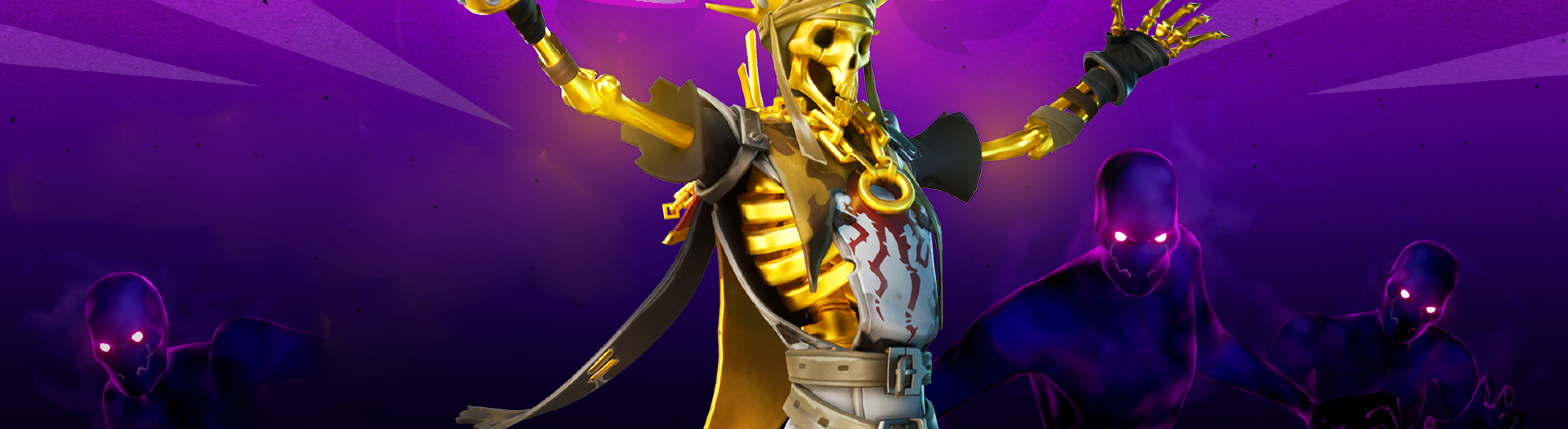 5120x1400 Resolution Oro Skeleton King Fortnite 5120x1400 Resolution ...
