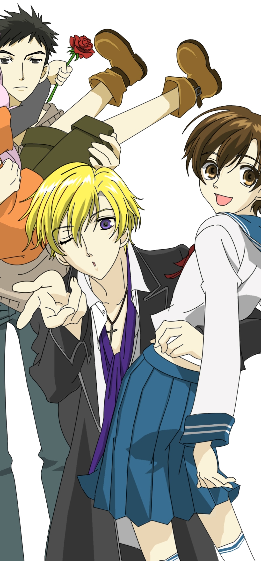 1080x2316 Resolution ouran high school host club, 2006, anime 1080x2316 ...