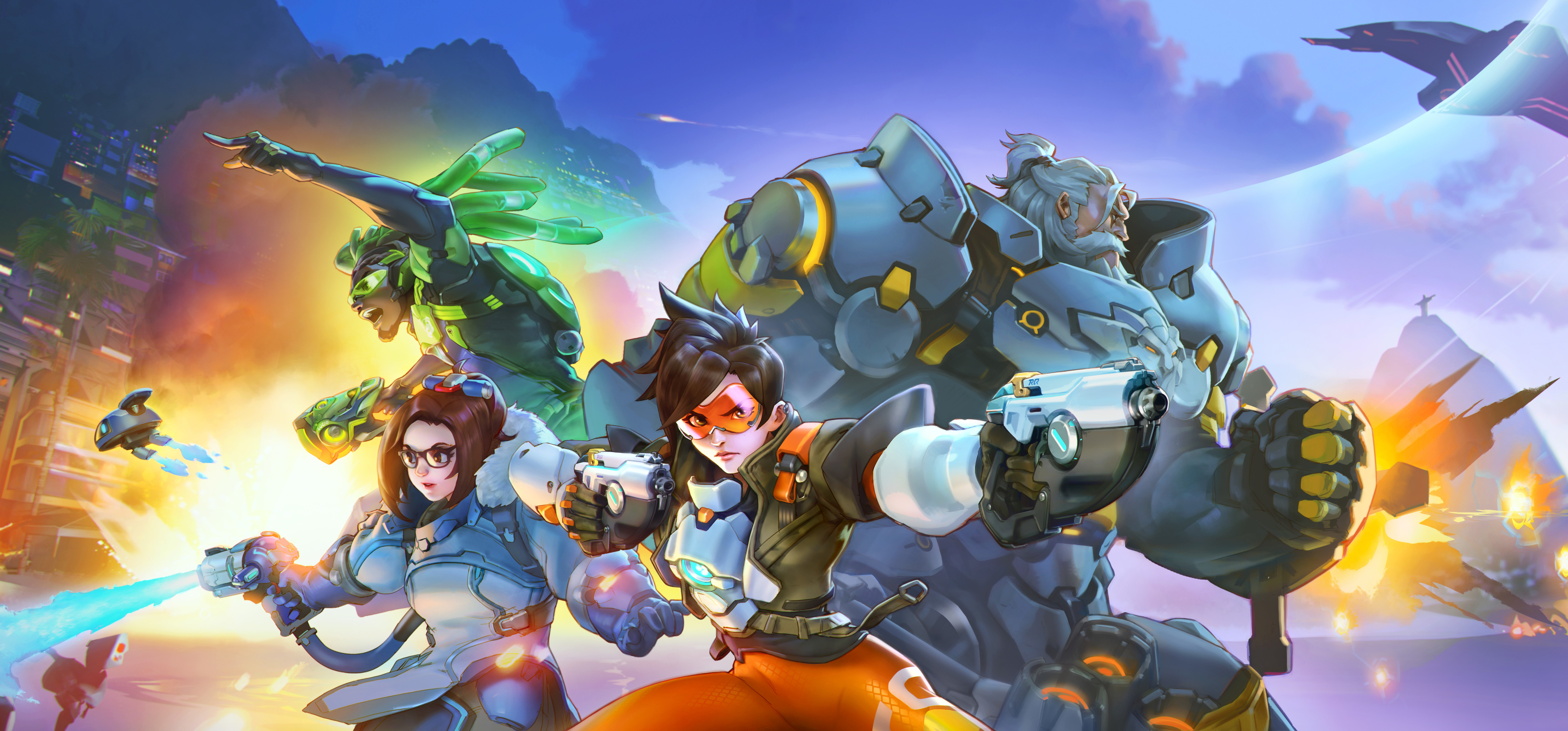 3088x1440 Resolution Overwatch 2 Heroes 3088x1440 Resolution Wallpaper ...