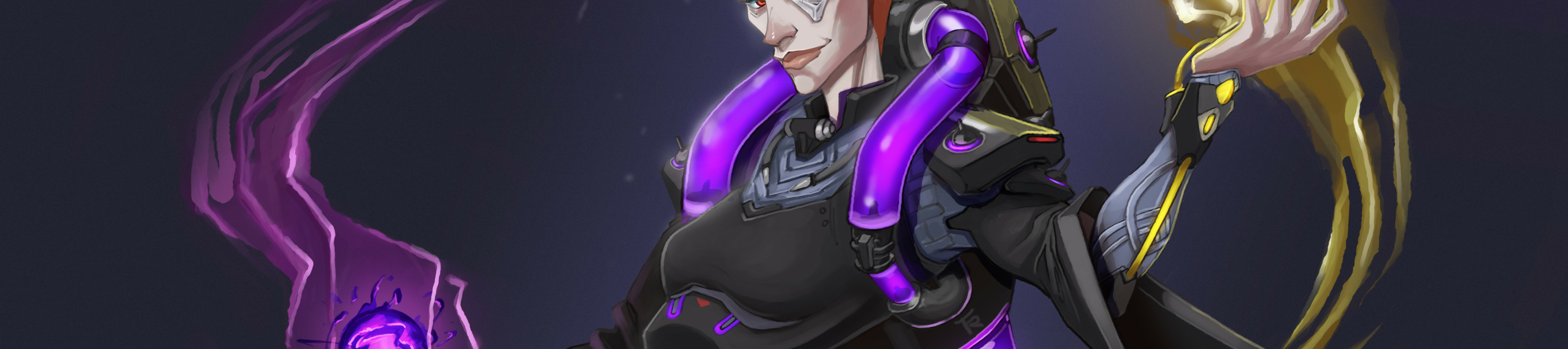 3440x768 Resolution Overwatch 4k Moira 3440x768 Resolution Wallpaper ...