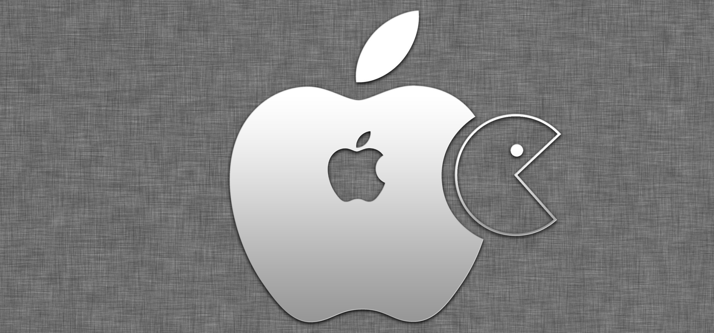 2316x1080 Resolution pacman, apple, food 2316x1080 Resolution Wallpaper ...