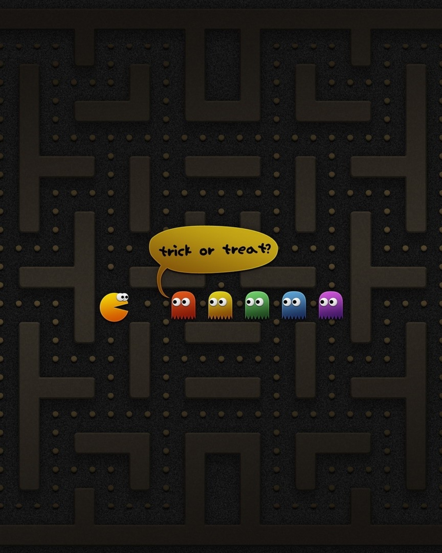1440x1800 Resolution pacman, maze, character 1440x1800 Resolution ...