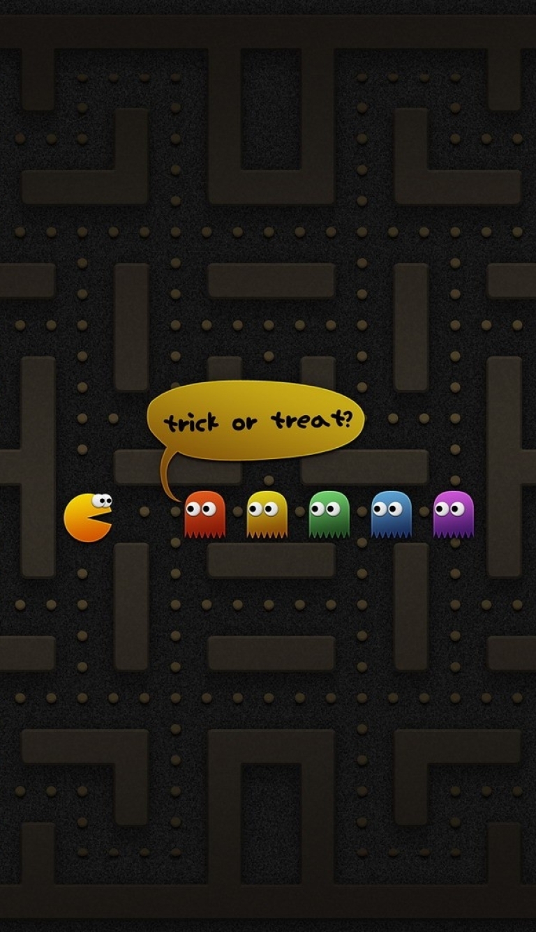 768x1336 Resolution pacman, maze, character 768x1336 Resolution ...