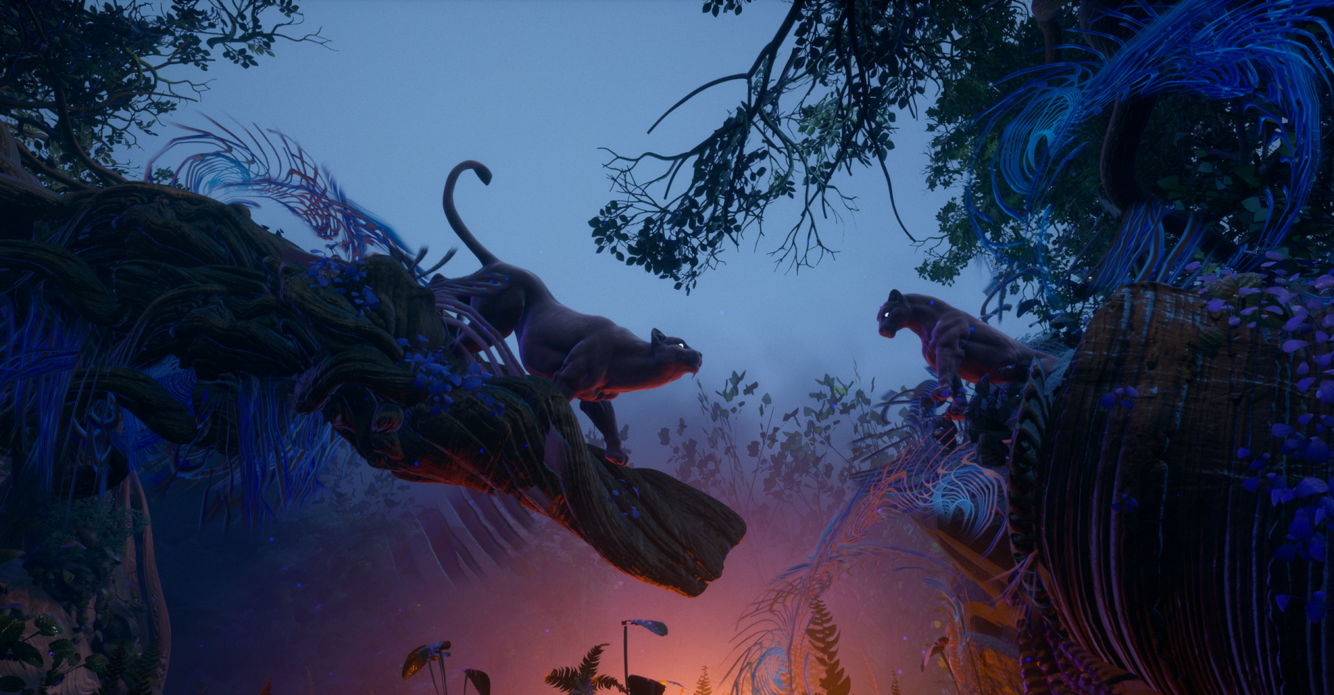 1920x1000 Resolution Panther Jungle HD 1920x1000 Resolution Wallpaper ...