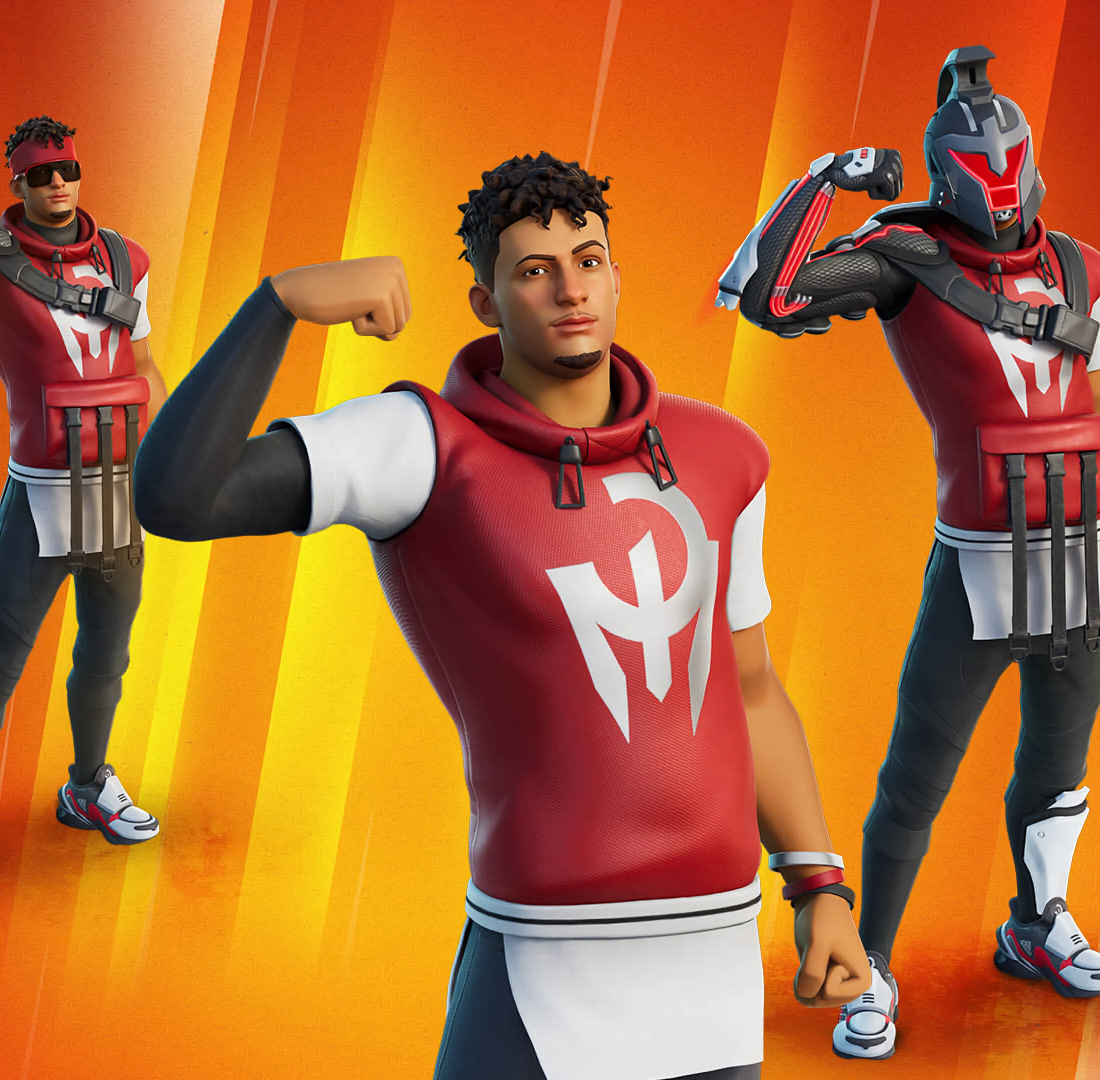 1100x1080 Patrick Mahomes Fortnite Chapter 3 1100x1080 Resolution ...
