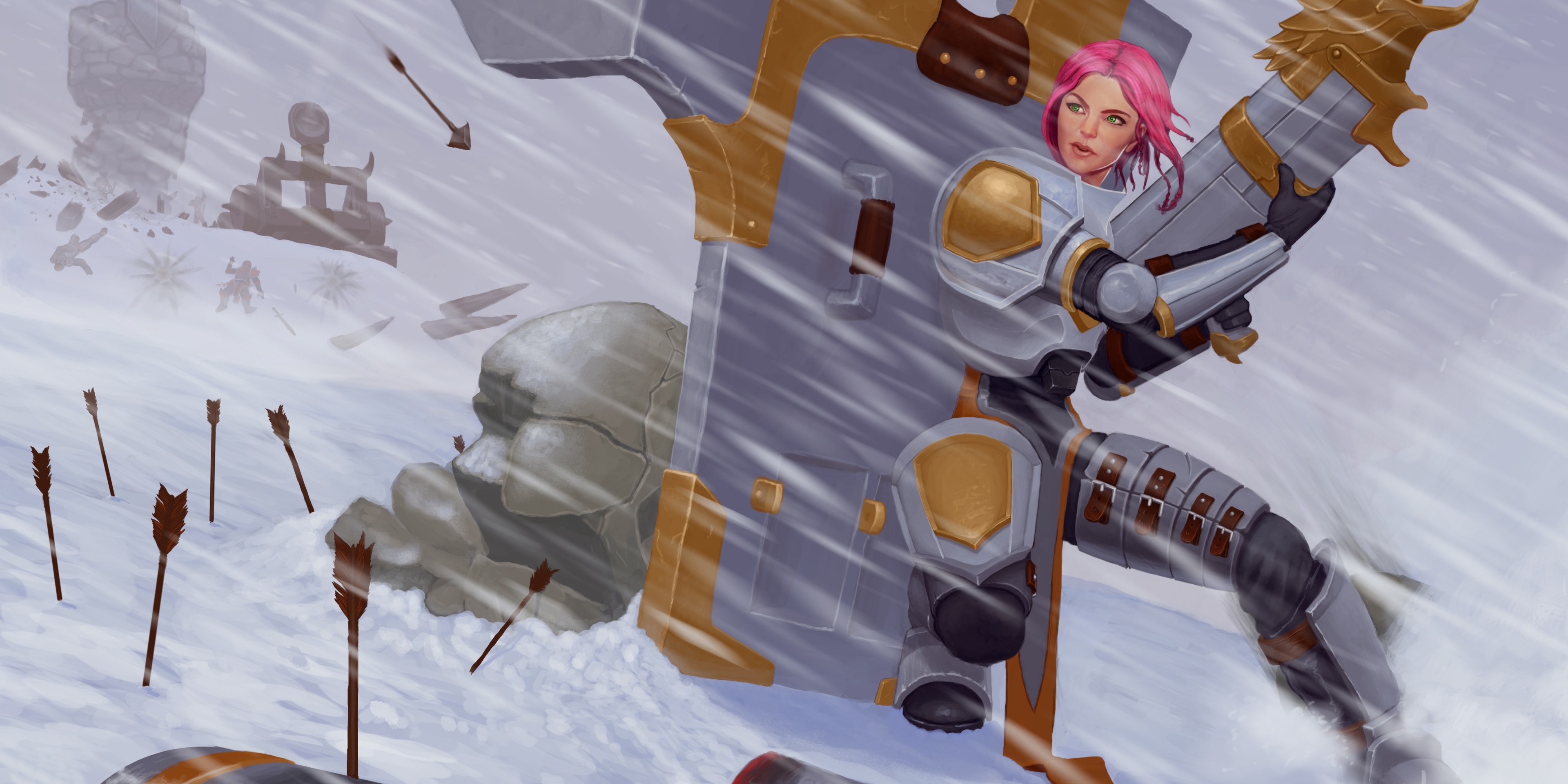 3840x1920 piltover enforcer, league of legends, warrior 3840x1920 ...