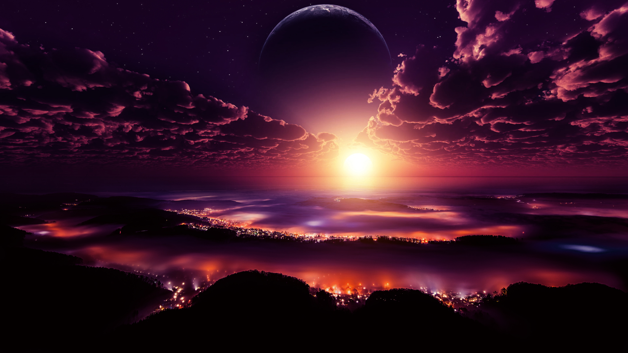2026x1139 Resolution Planet Gaia 4K Art 2026x1139 Resolution Wallpaper ...