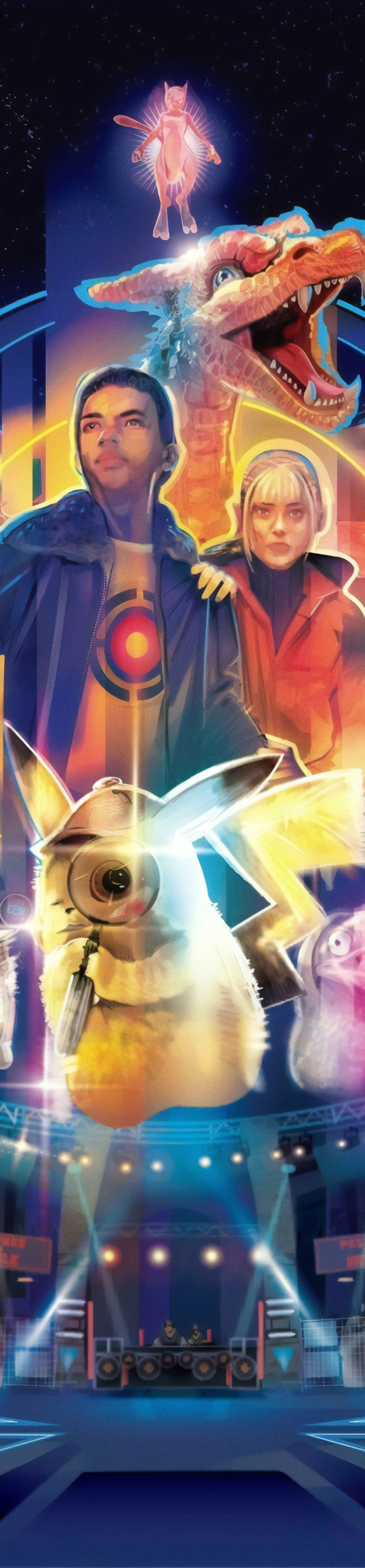 700x3000 Pokemon Detective Pikachu Movie 700x3000 Resolution Wallpaper ...