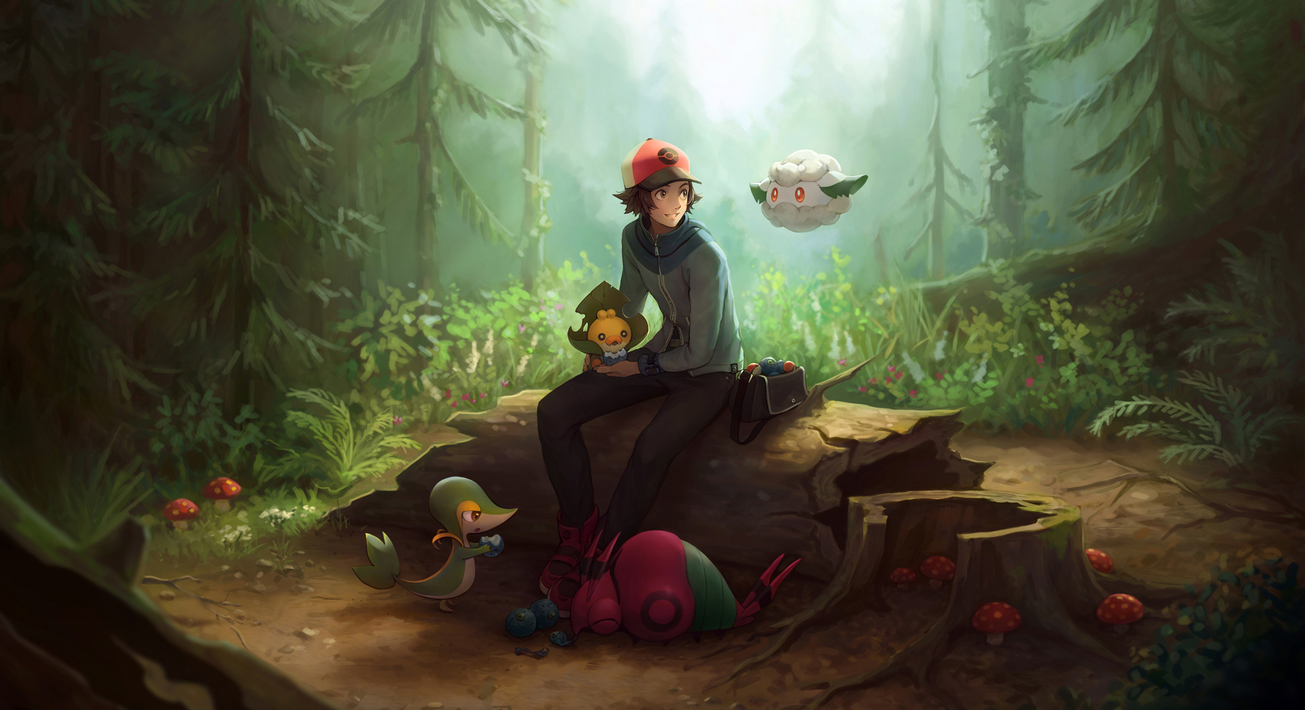 2560x1394 Resolution Pokémon HD Cool Art 2560x1394 Resolution Wallpaper ...