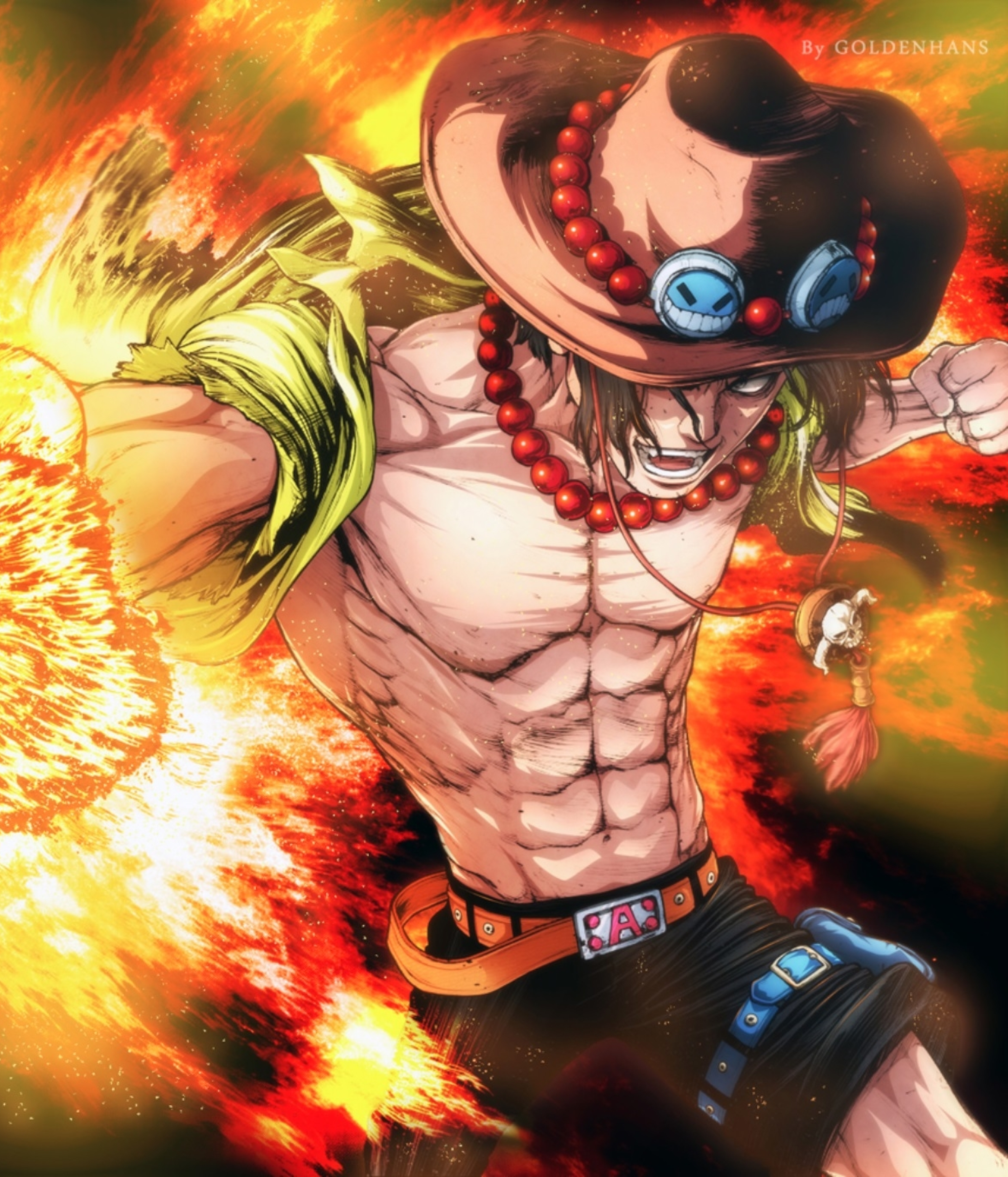 2980x3480 Resolution Portgas Ace One Piece Cool Art 2980x3480 ...