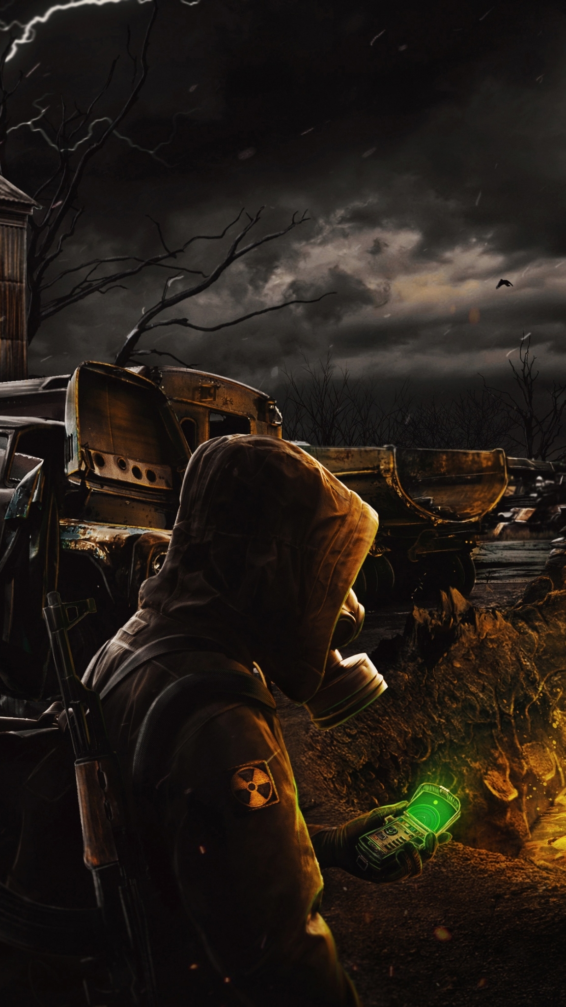 1152x2048 Post Apocalyptic In STALKER 2 1152x2048 Resolution Wallpaper ...