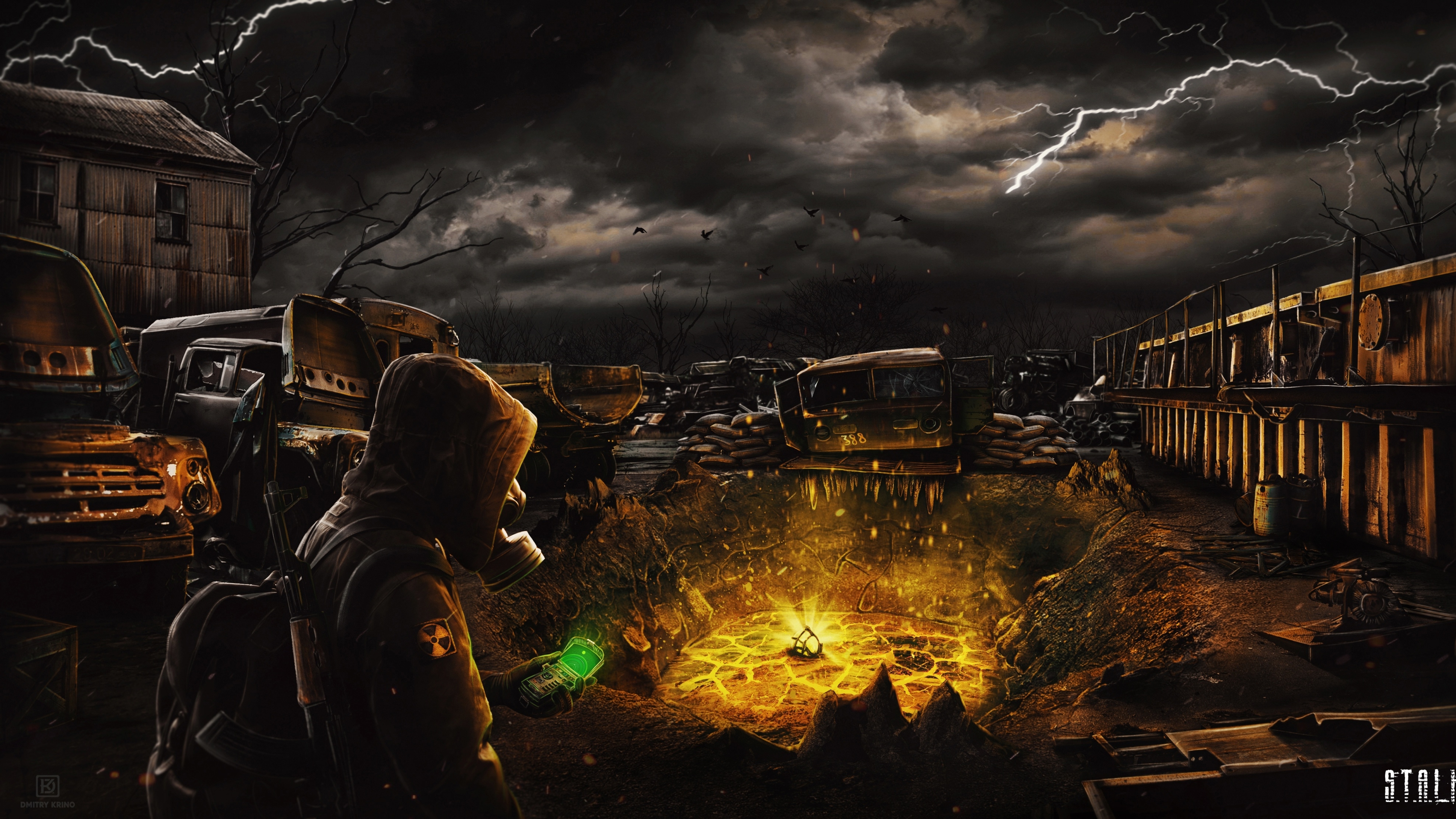 4800x2700 Post Apocalyptic In STALKER 2 4800x2700 Resolution Wallpaper ...