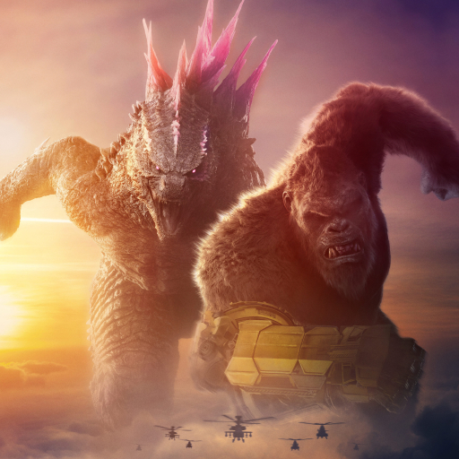 512x512 Resolution Poster of Godzilla x Kong Movie 512x512 Resolution ...