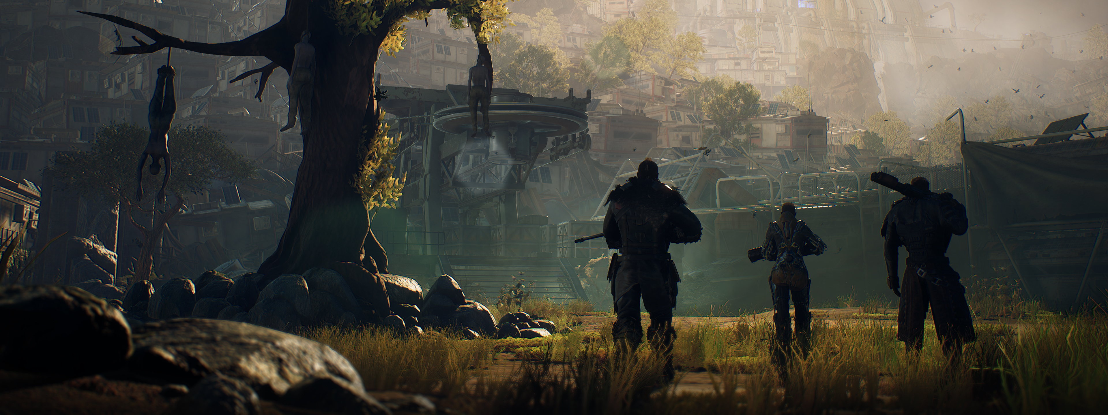 3840x1440 Resolution Poster of Outriders Game 3840x1440 Resolution ...