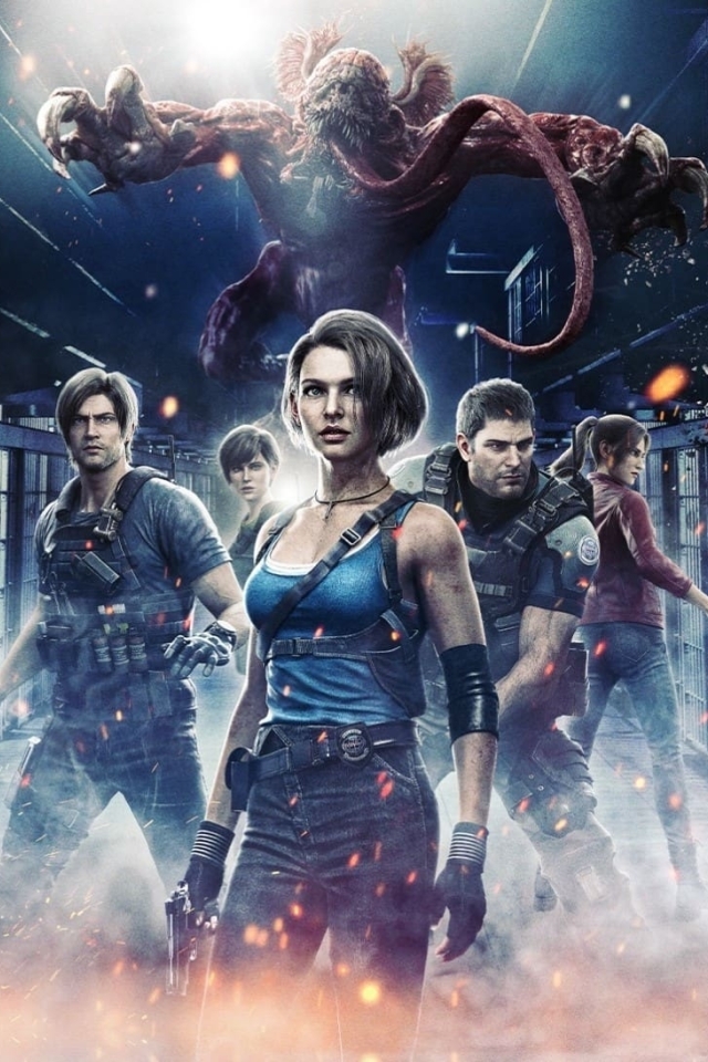 640x960 Resolution Poster of Resident Evil Death Island iPhone 4 ...
