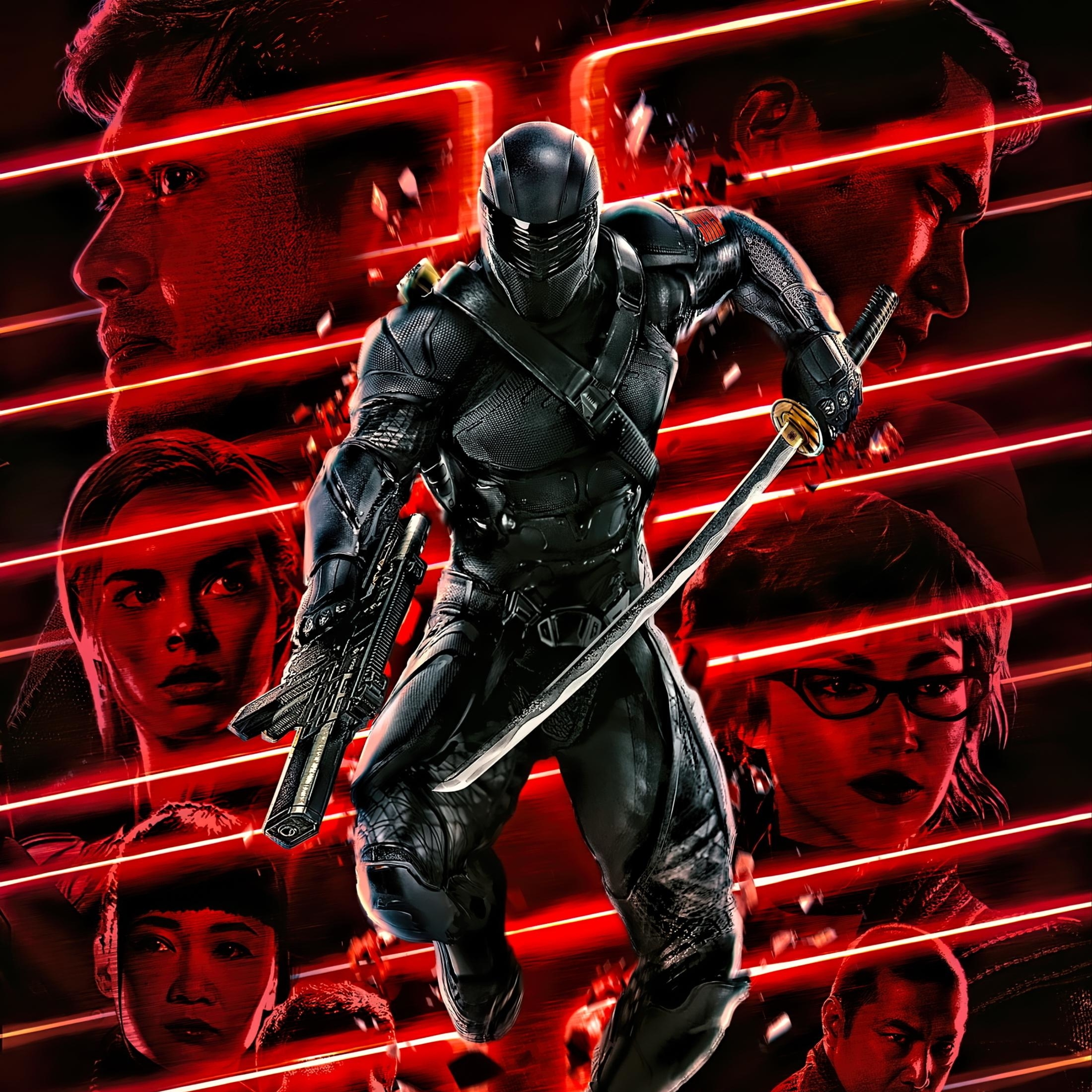 3088x3088 Resolution Poster of Snake Eyes G.I. Joe Origins 2021 Movie ...