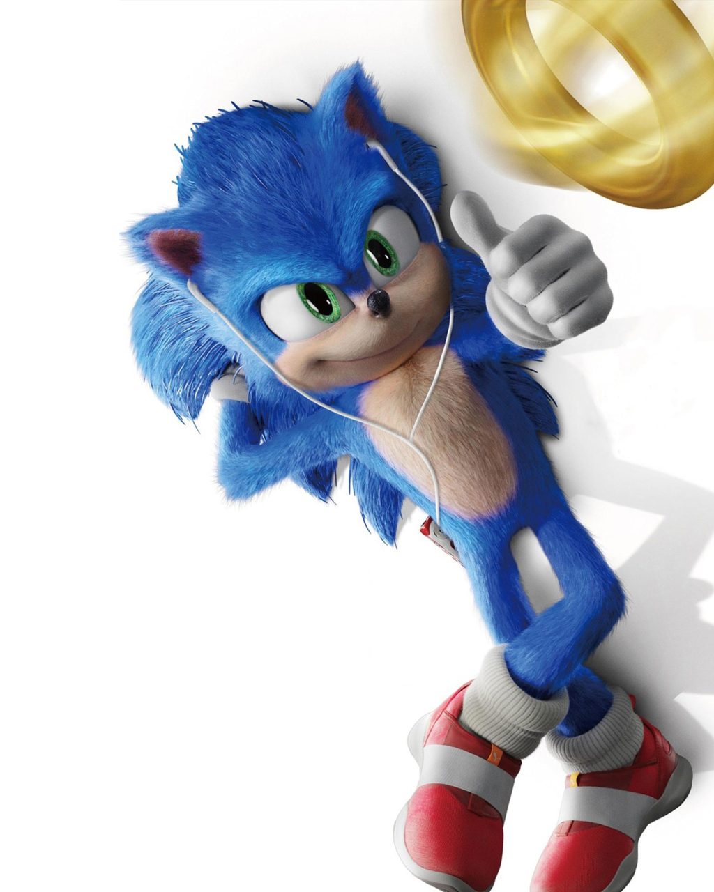 1024x1280 Resolution Poster Of Sonic the Hedgehog Movie 1024x1280 ...