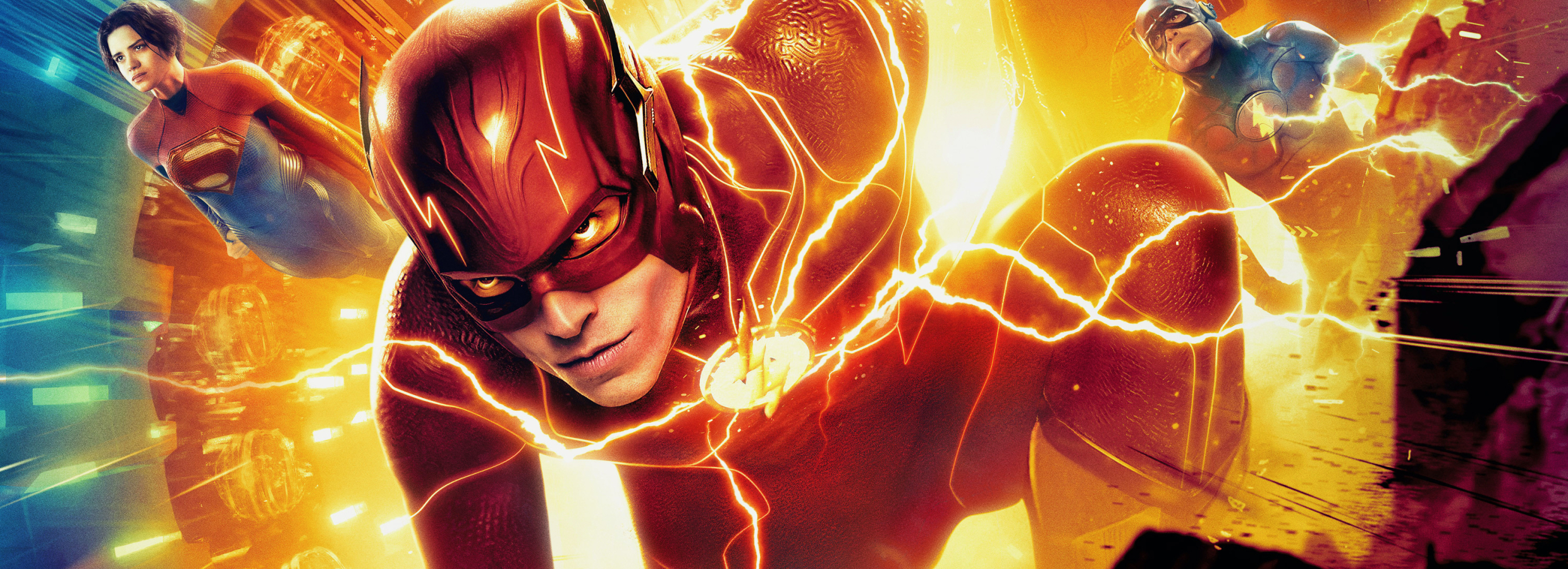2480x900 Resolution Poster of The Flash DC Movie 2480x900 Resolution ...