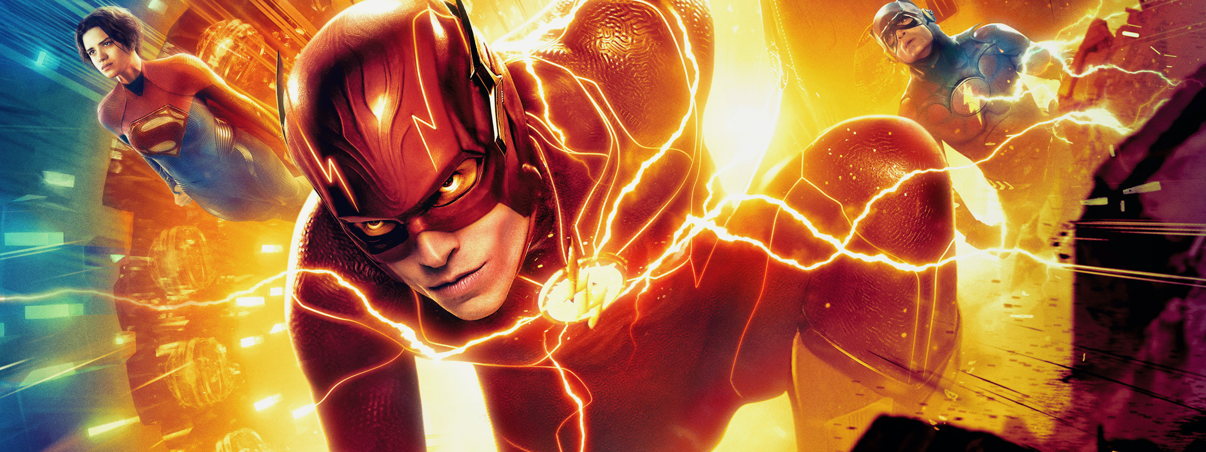 3840x1440 Resolution Poster of The Flash DC Movie 3840x1440 Resolution ...