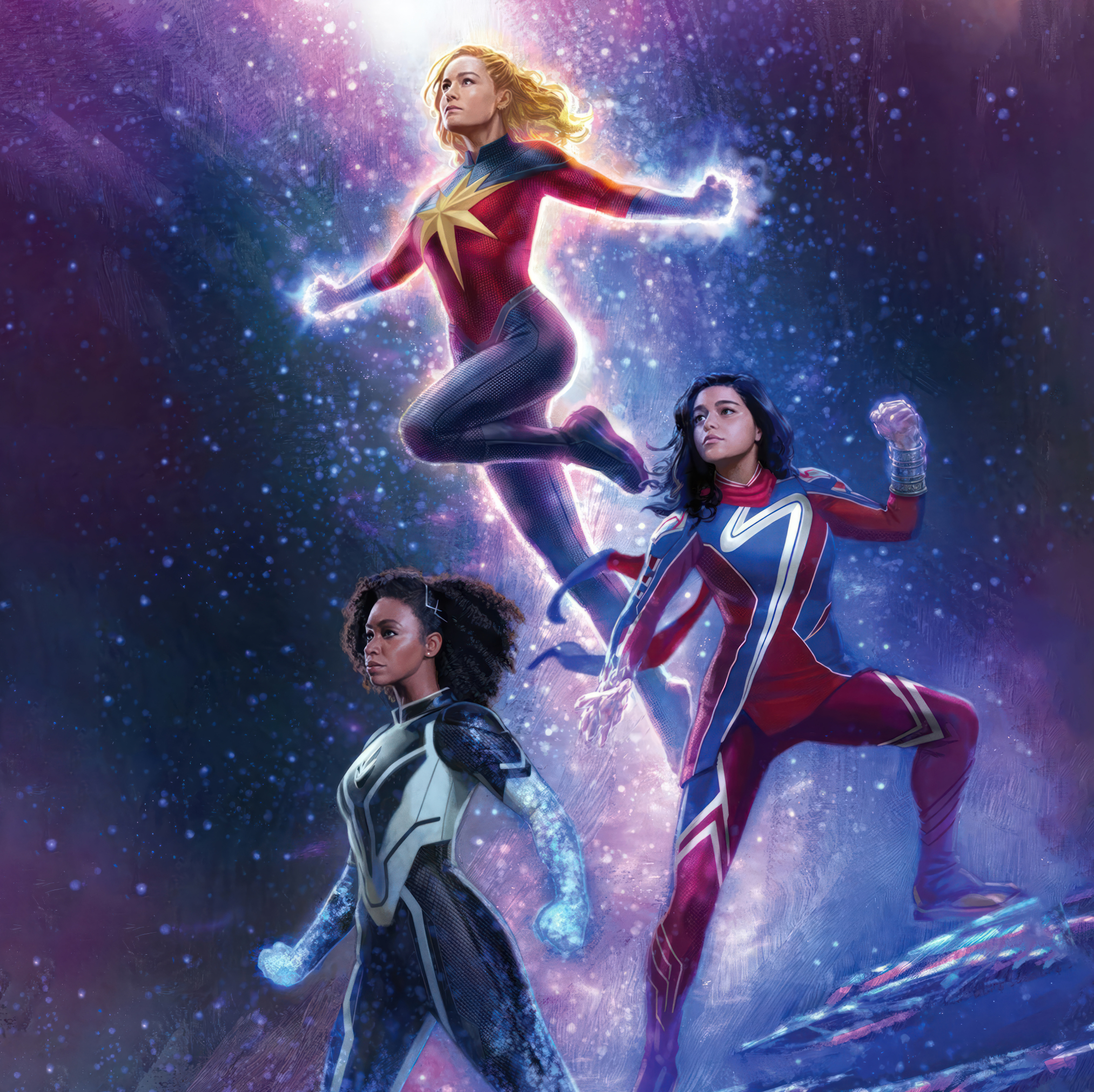 2025x2022 Resolution Poster of The Marvels Movie 2023 8K 2025x2022 ...