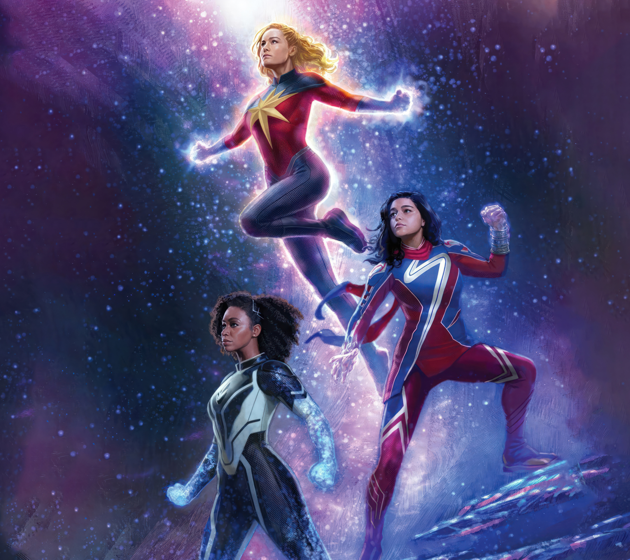 2160x1920 Resolution Poster of The Marvels Movie 2023 8K 2160x1920 ...
