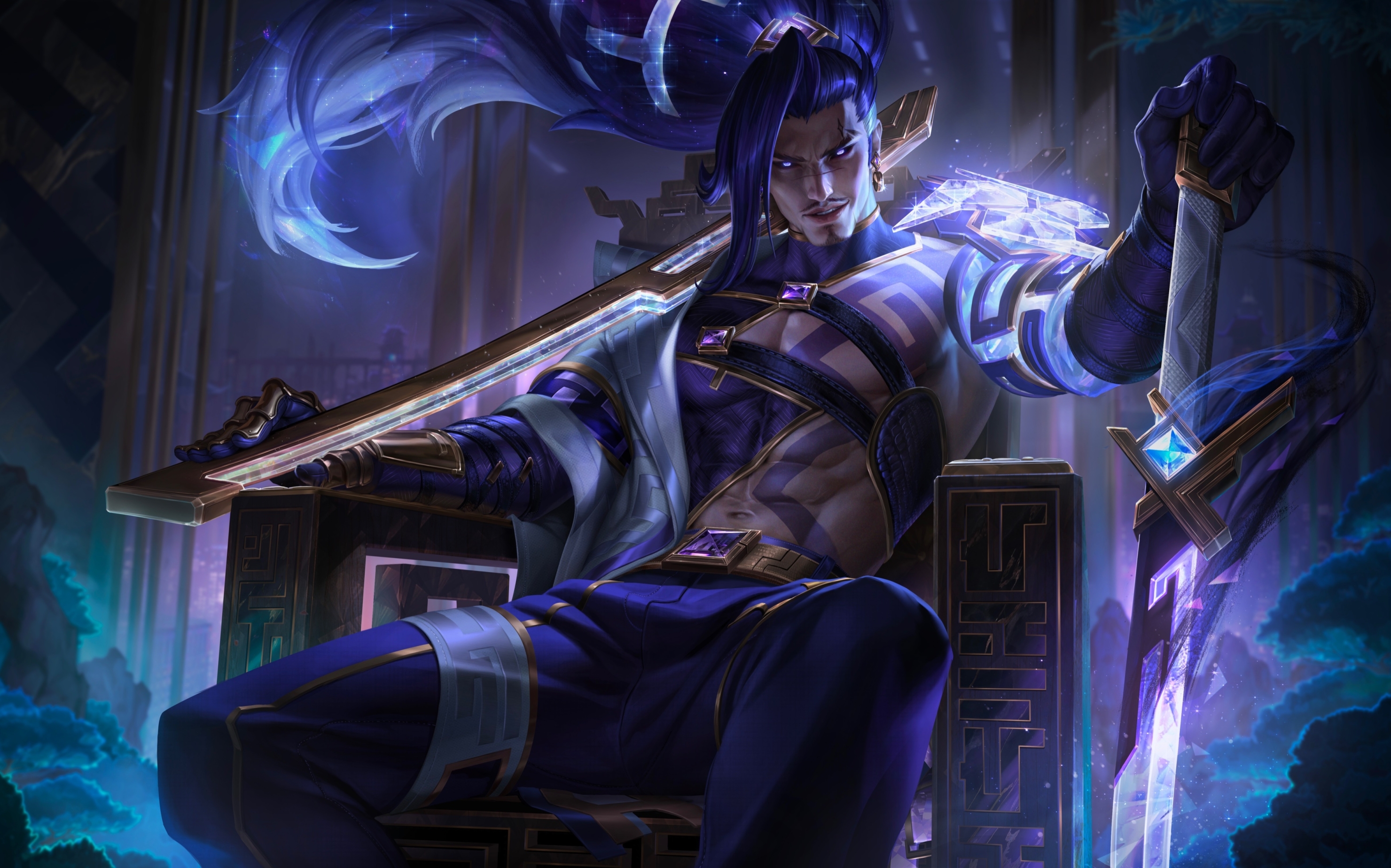 2960x1848 Resolution Prestige Inkshadow Yasuo League Of Legends ...