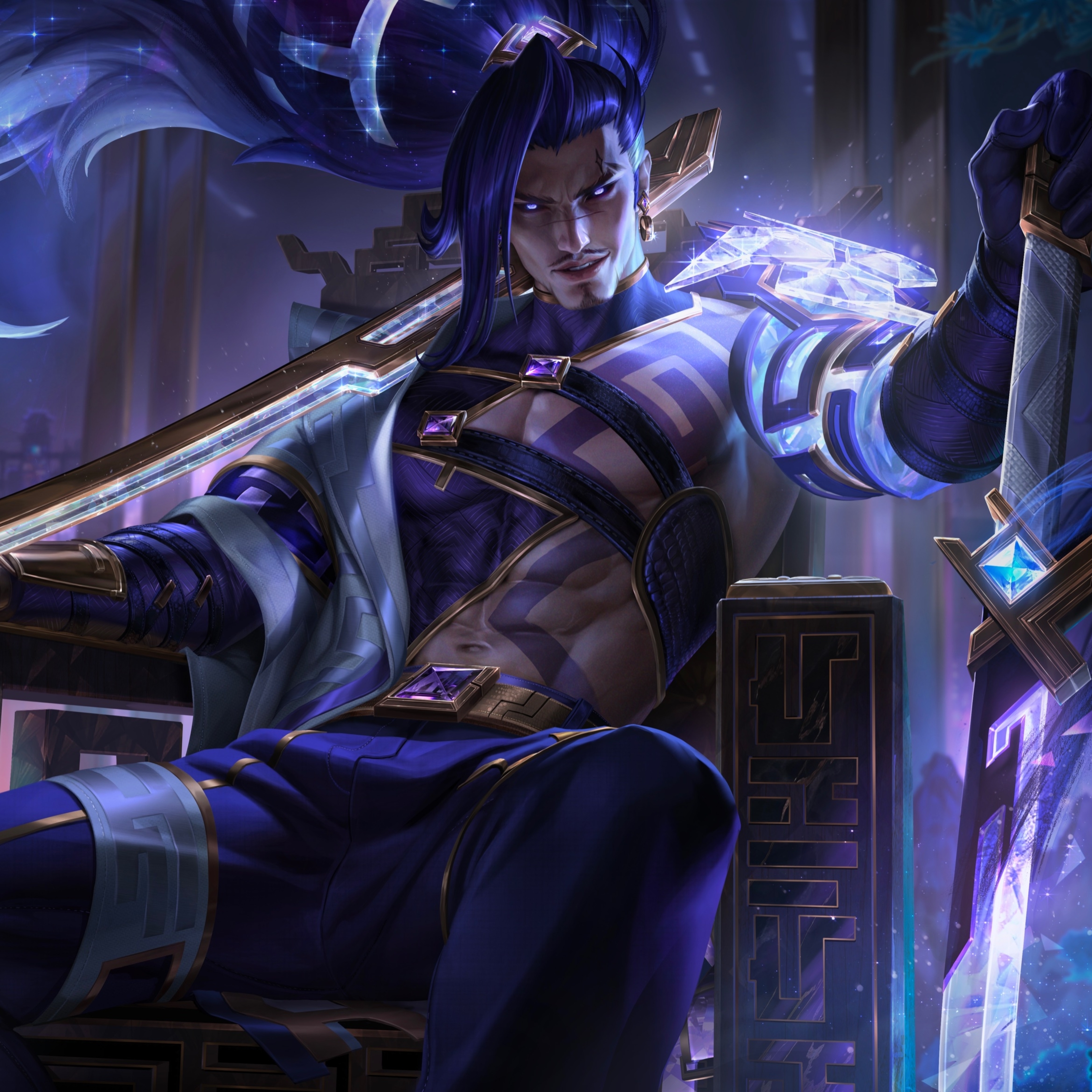3840x3840 Resolution Prestige Inkshadow Yasuo League Of Legends ...