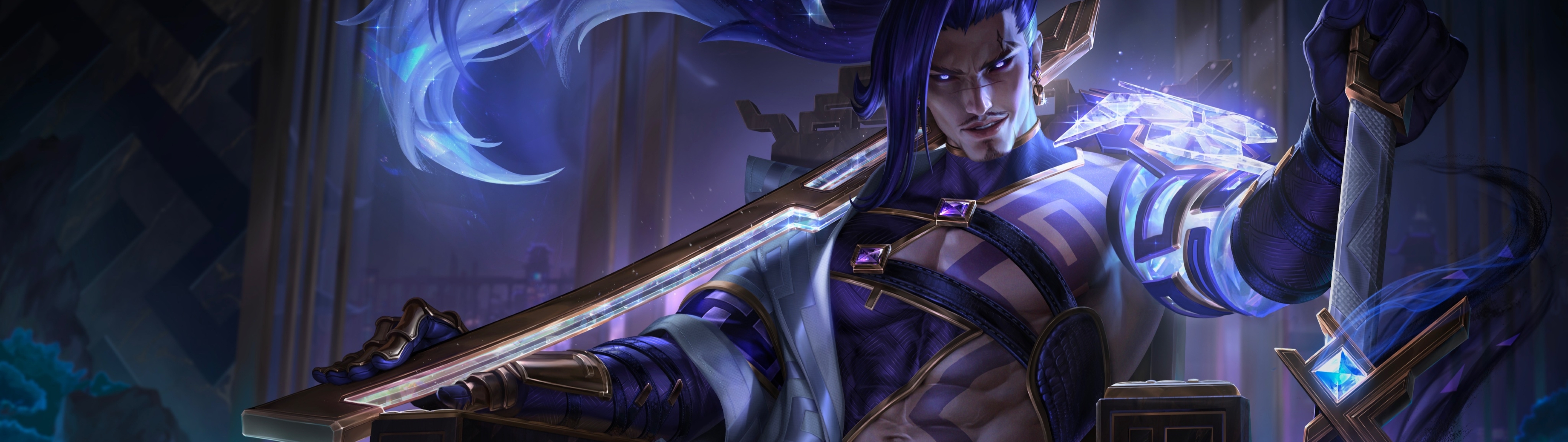 5120x1444 Resolution Prestige Inkshadow Yasuo League Of Legends ...