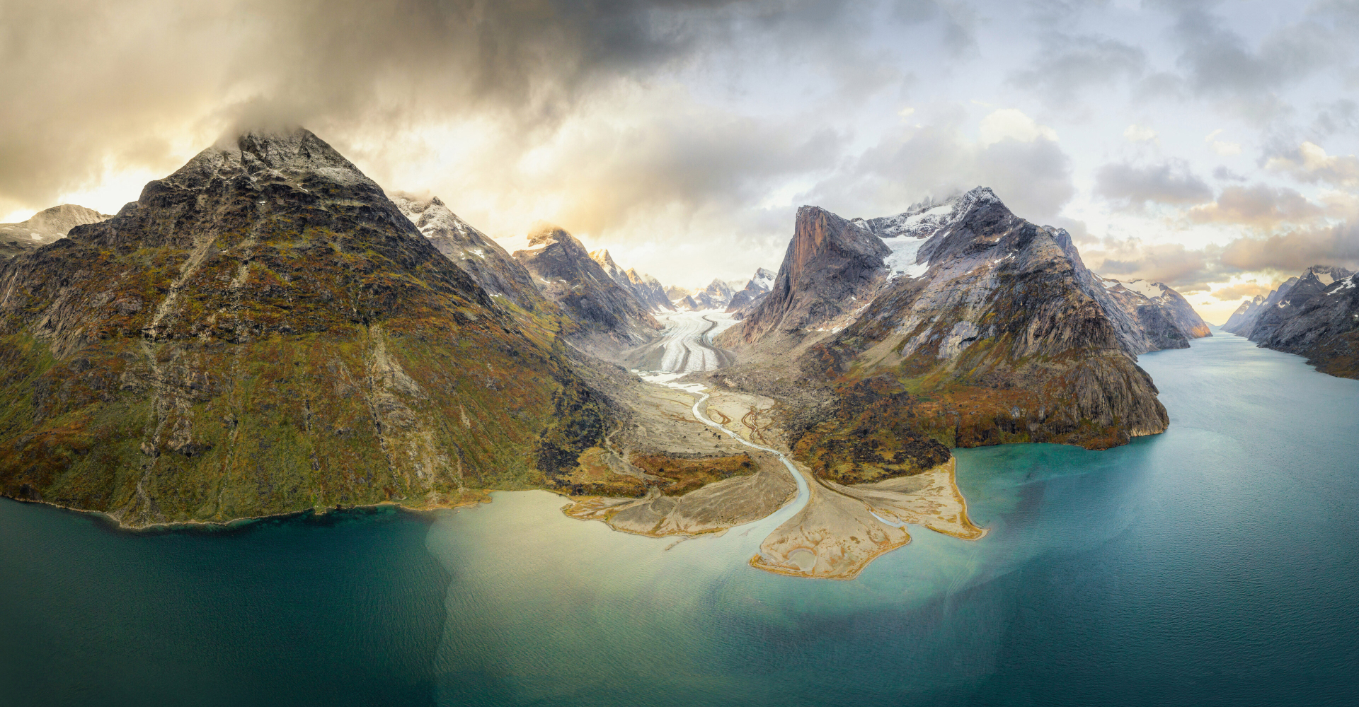 1920x1000 Resolution Prince Christian Sound 4K Southern Greenland ...