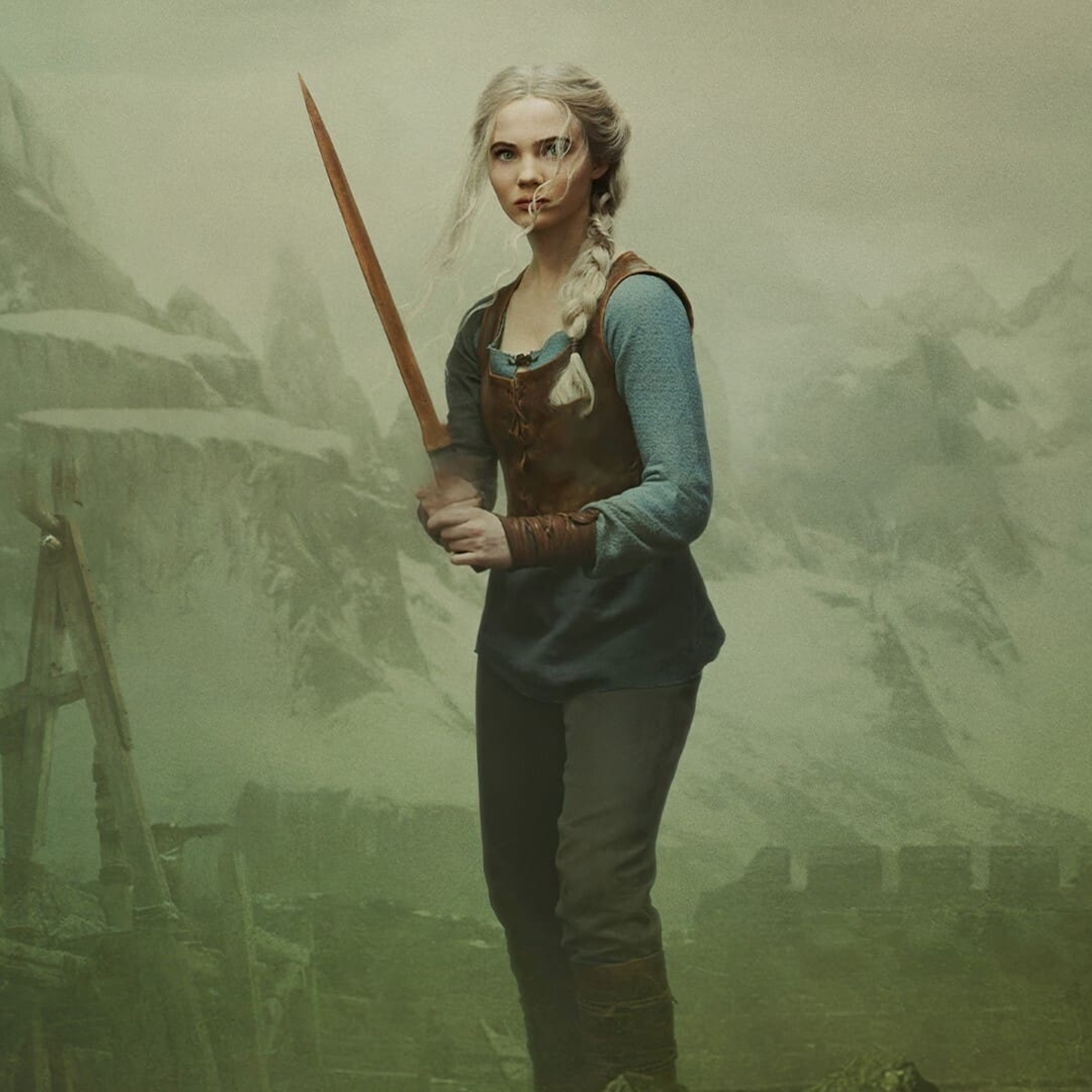 4000x4000 Resolution Princess Cirilla of Cintra HD The Witcher Freya ...