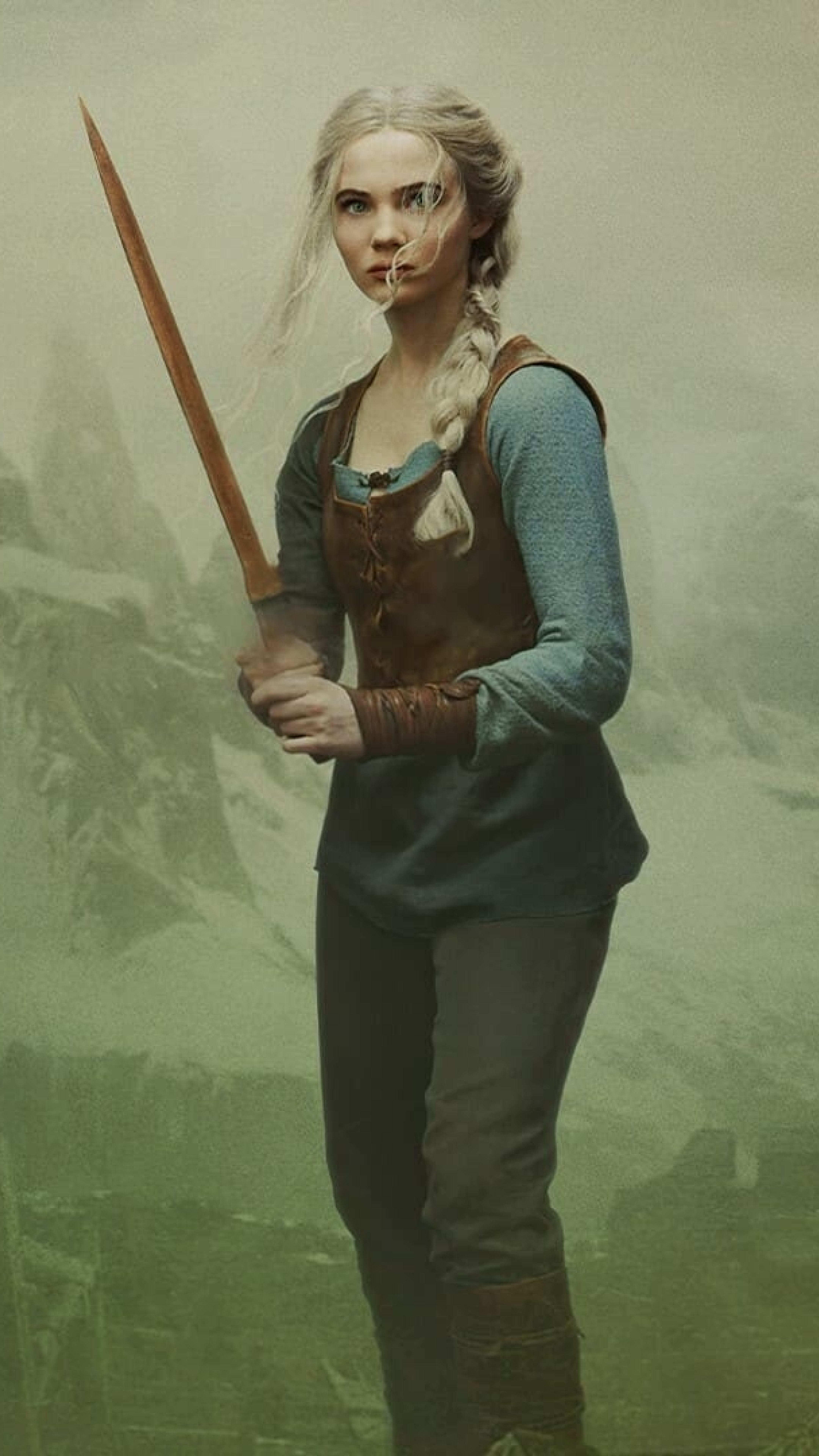 4320x7680 Resolution Princess Cirilla of Cintra HD The Witcher Freya ...