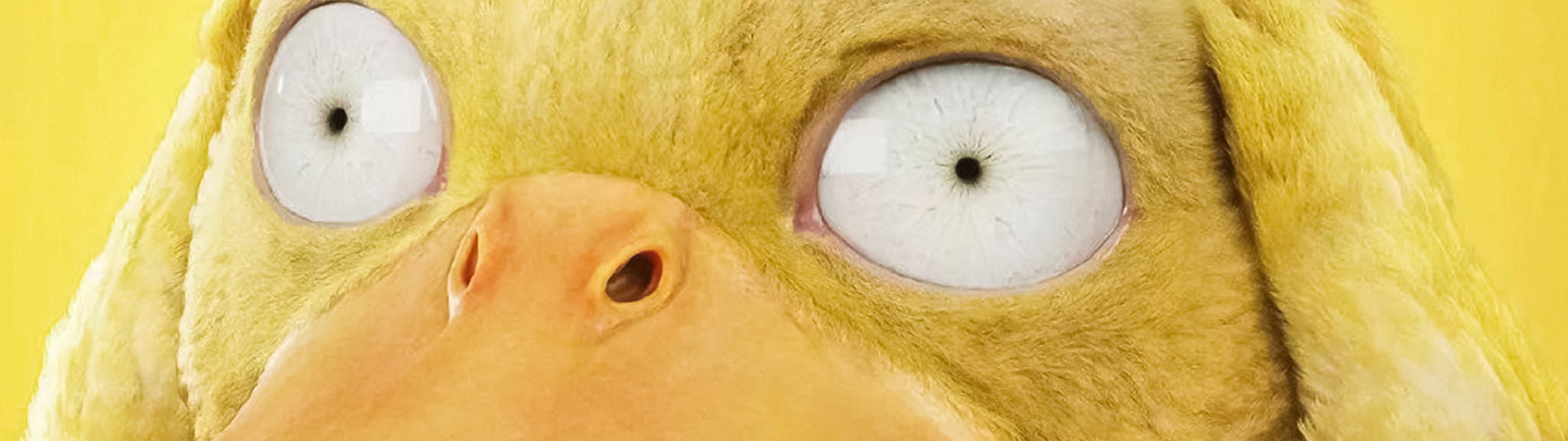 3840x1080 Resolution Psyduck in Pokemon Detective Pikachu Movie ...