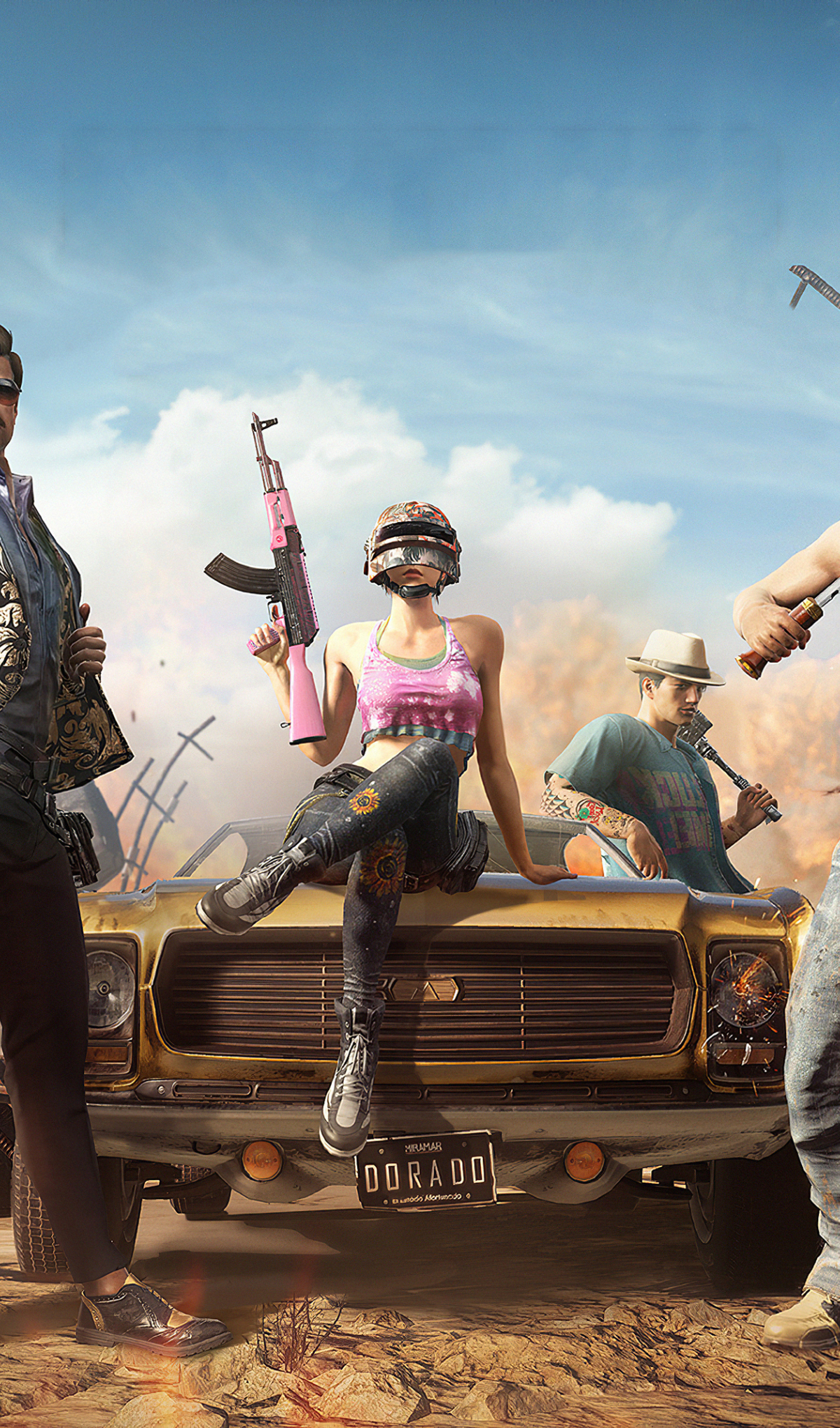 1200x2040 Pubg Squad 4K 1200x2040 Resolution Wallpaper, HD Games 4K ...