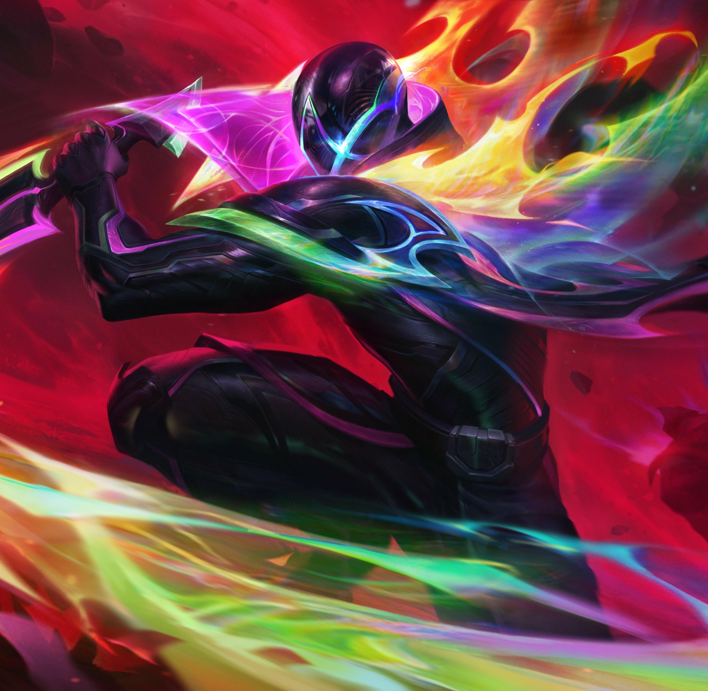 2460x2400 Pyke Art League Of Legends 4K Digital 2460x2400 Resolution ...