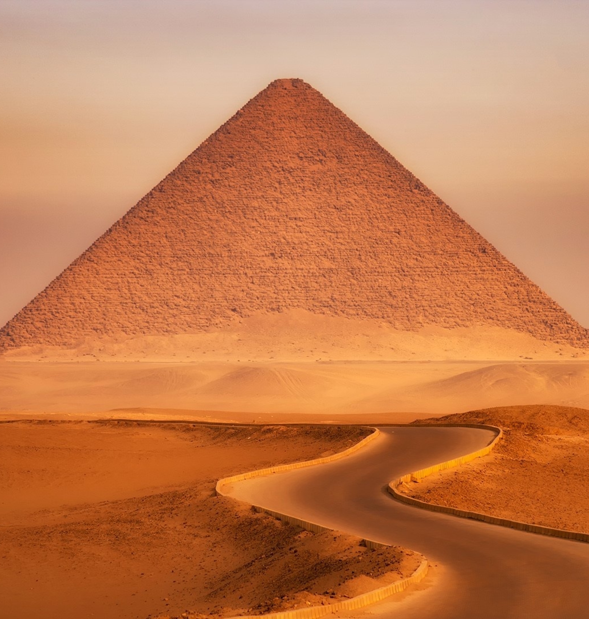 1980x2080 Pyramid in Desert 1980x2080 Resolution Wallpaper, HD Nature ...