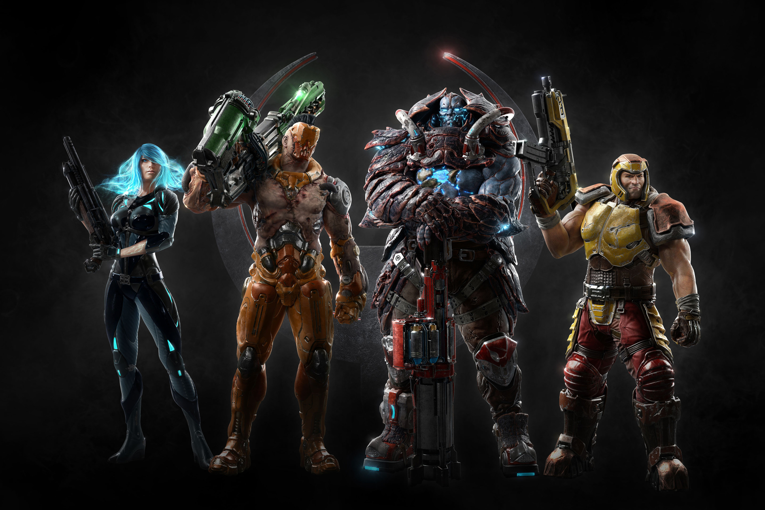 2560x1707 Resolution Quake Champions All Characters 2560x1707 ...