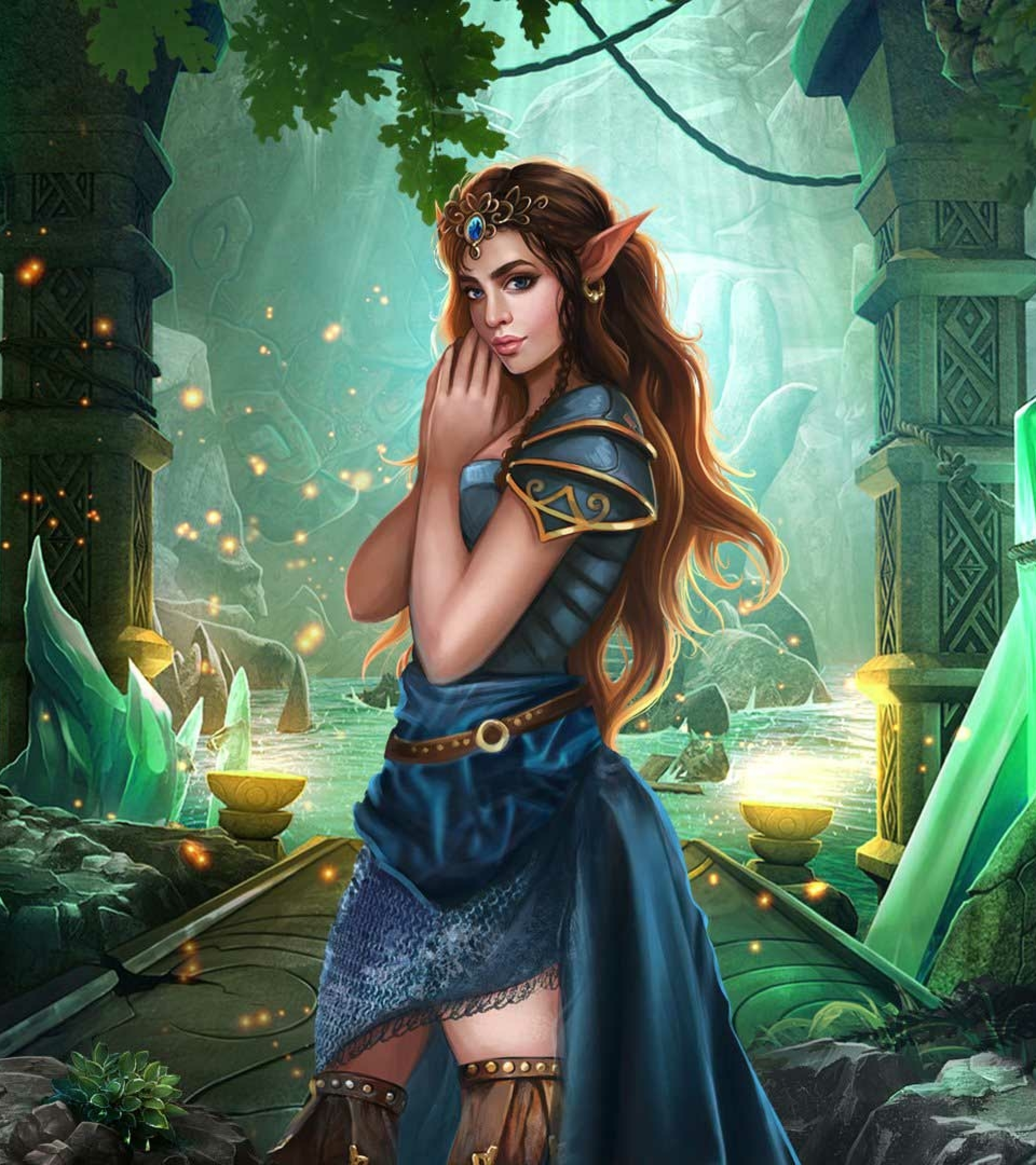 3840x4320 Resolution Queen's Quest 4 Sacred Truce HD 3840x4320 ...