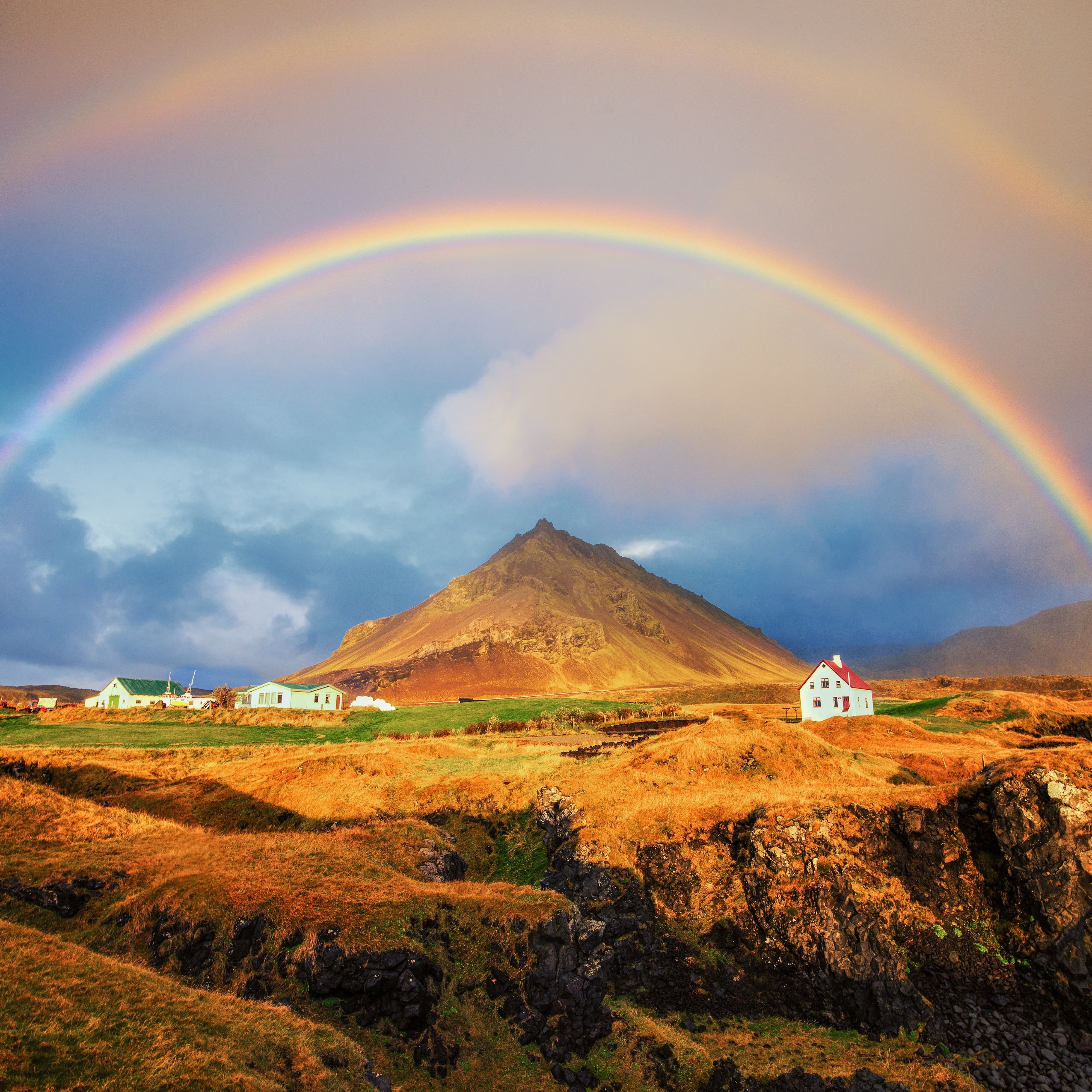 4000x4000 Resolution Rainbow 4K Photography Landscape 4000x4000 ...