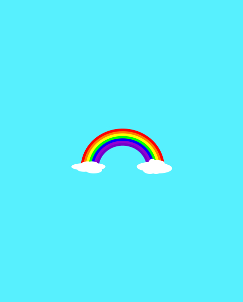 476x592 Resolution Rainbow Minimalist 476x592 Resolution Wallpaper ...