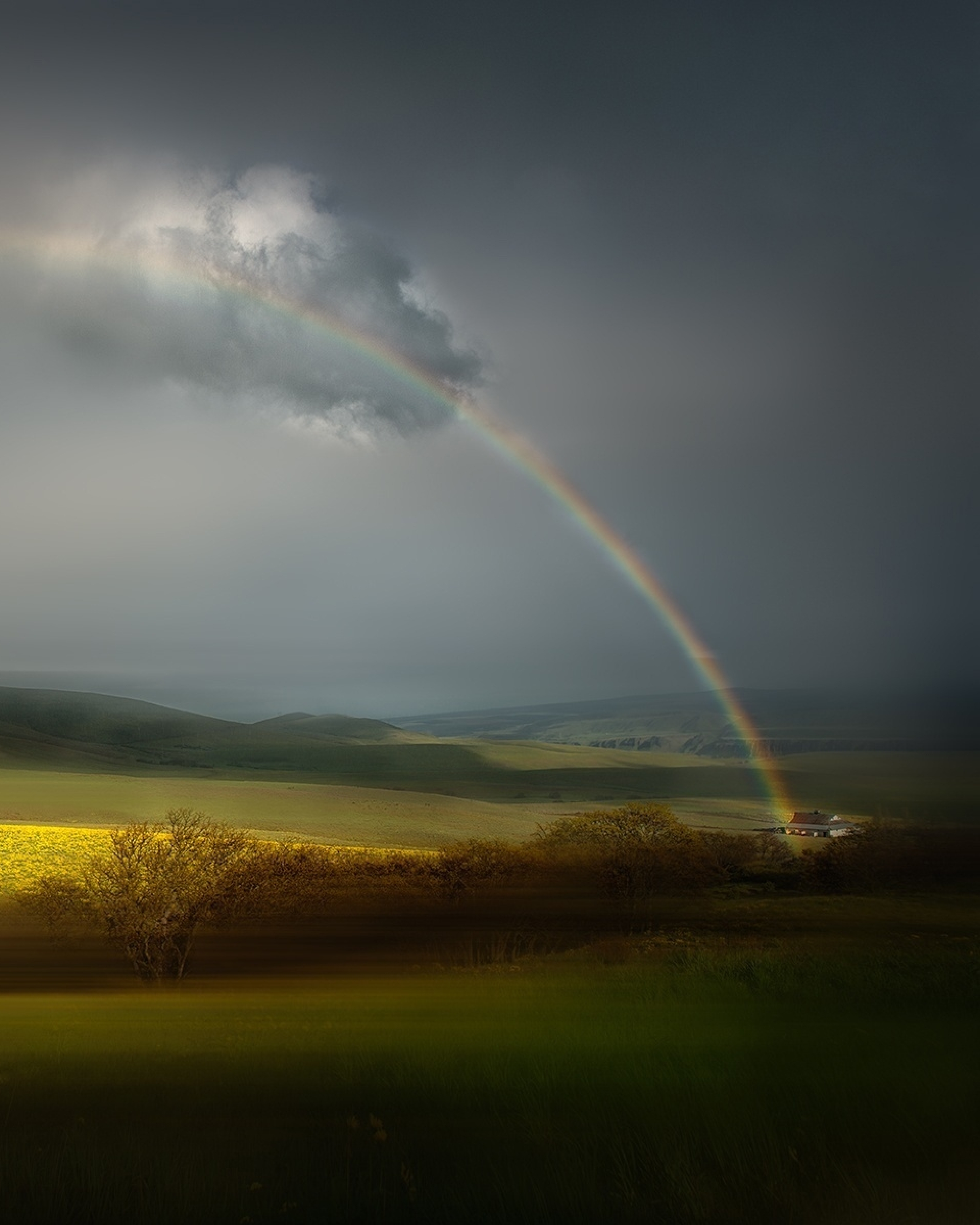 4000x5000 Resolution Rainbow Rain HD 4000x5000 Resolution Wallpaper ...
