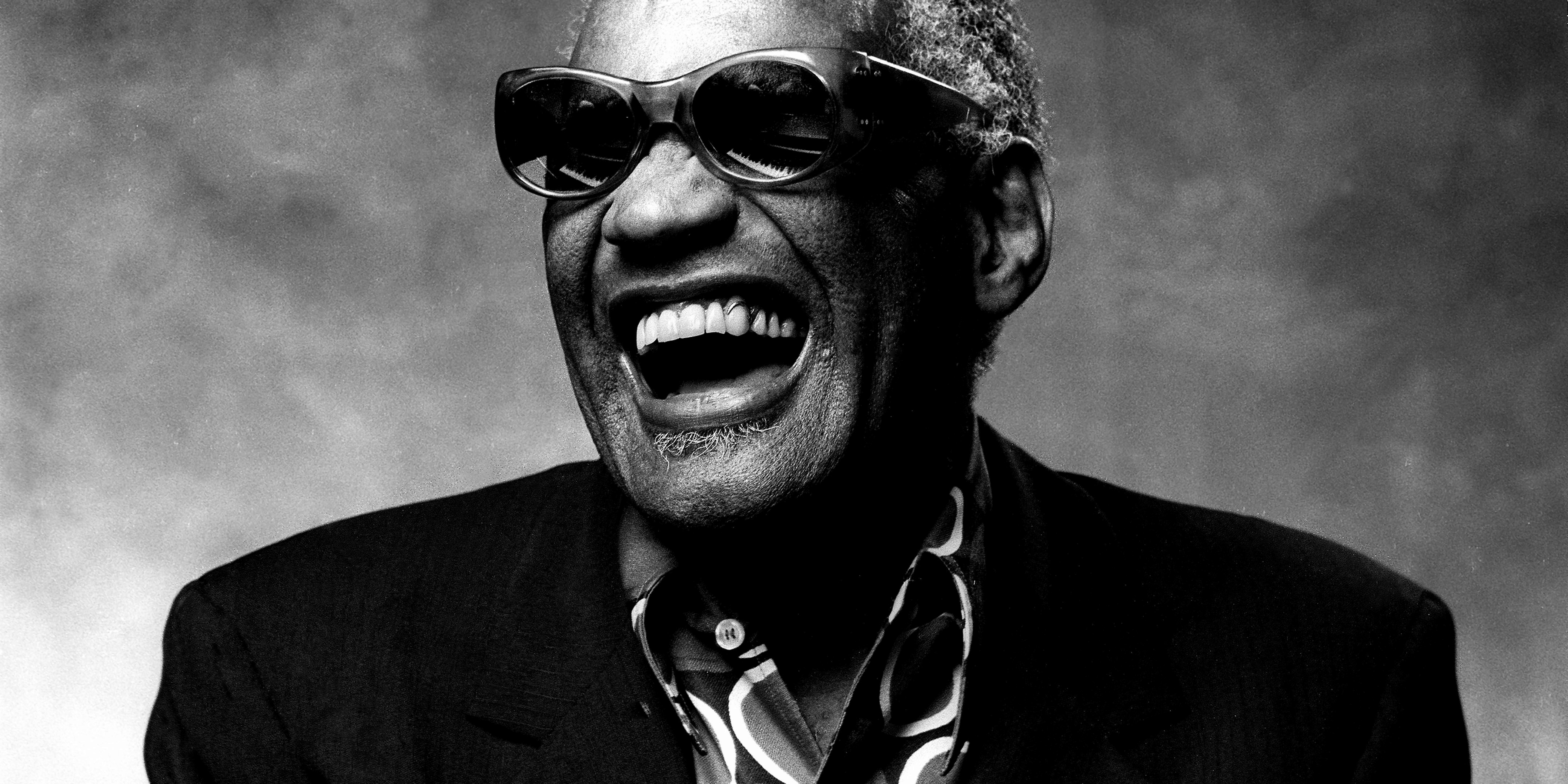 3840x1920 ray charles, musician, author 3840x1920 Resolution Wallpaper ...
