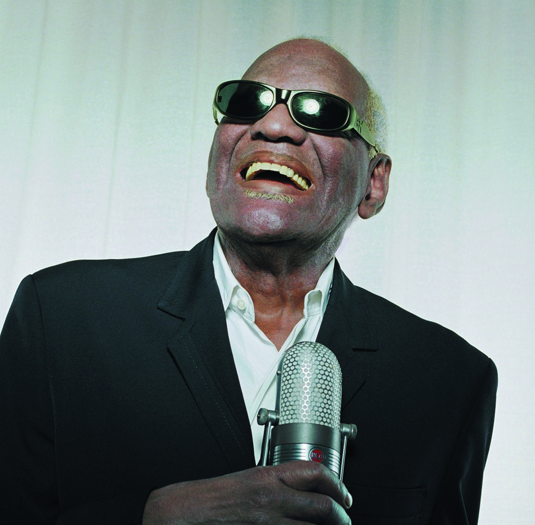 1100x1080 Resolution ray charles, musician, microphone 1100x1080 ...
